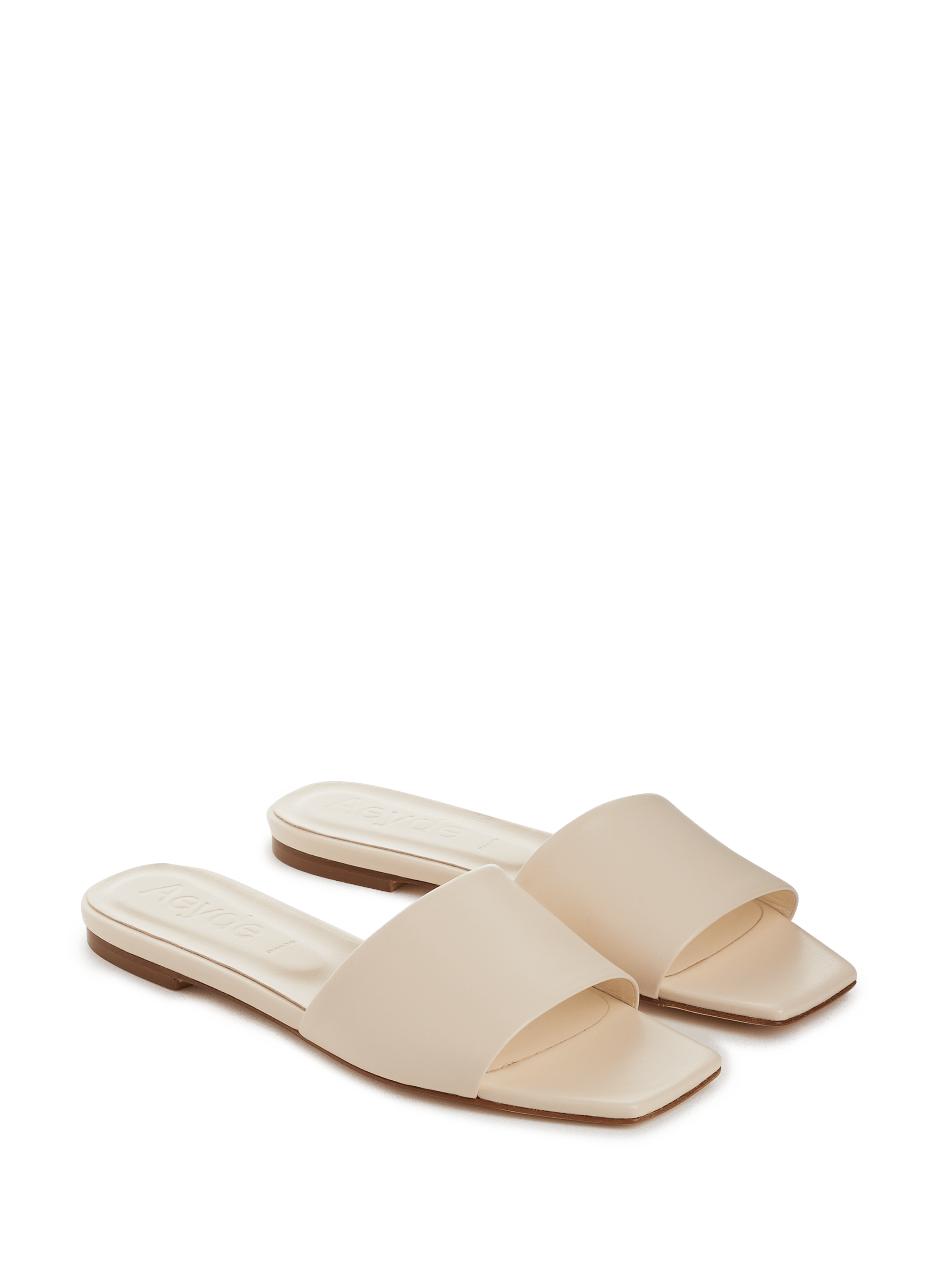 ANNA NAPPA LEATHER MULES - AEYDE for WOMEN | Printemps.com