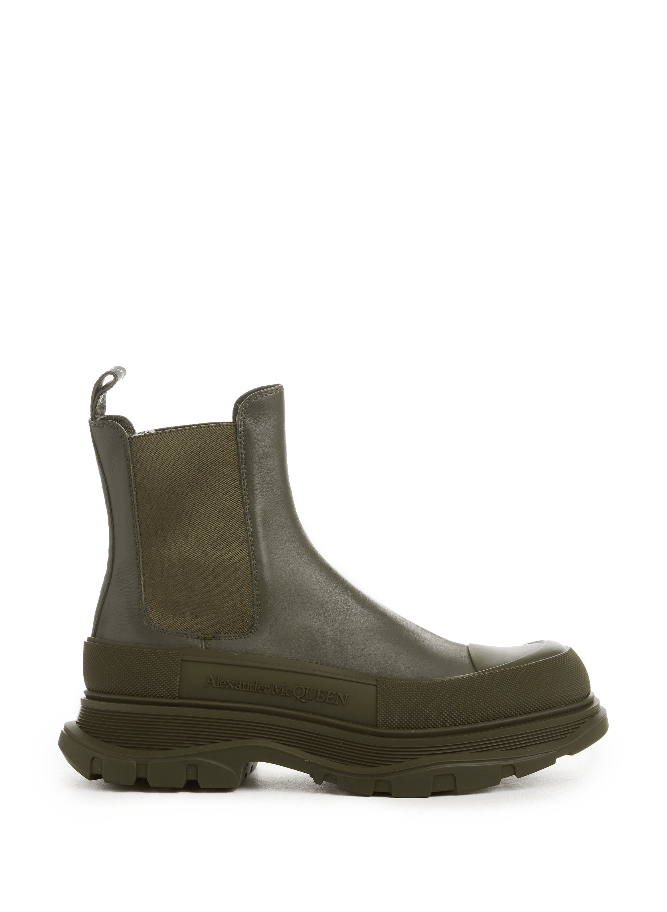 LEATHER BOOTS - ALEXANDER MCQUEEN for MEN | Printemps.com