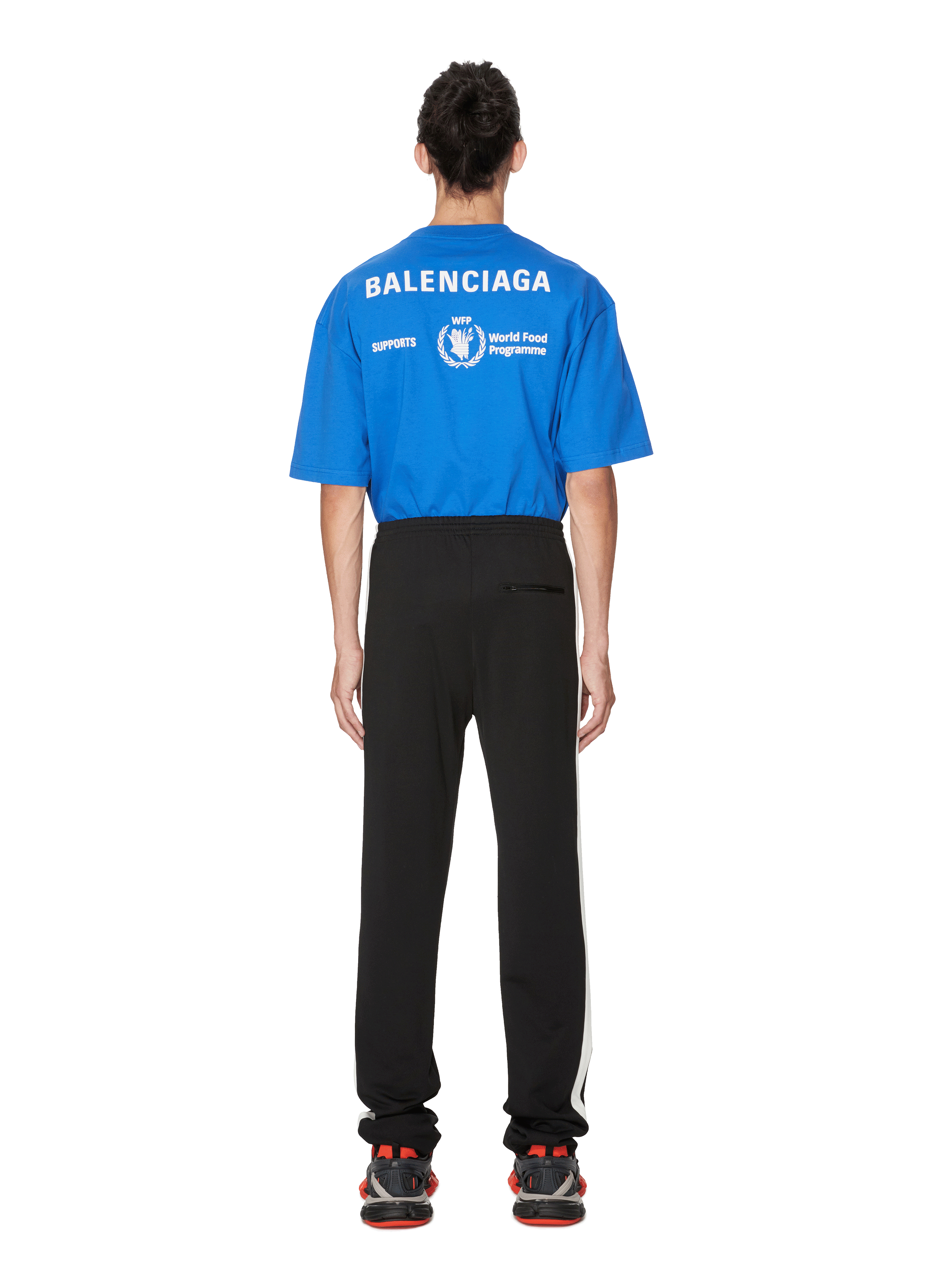 CROPPED TRACKSUIT BOTTOMS - BALENCIAGA for MEN | Printemps.com