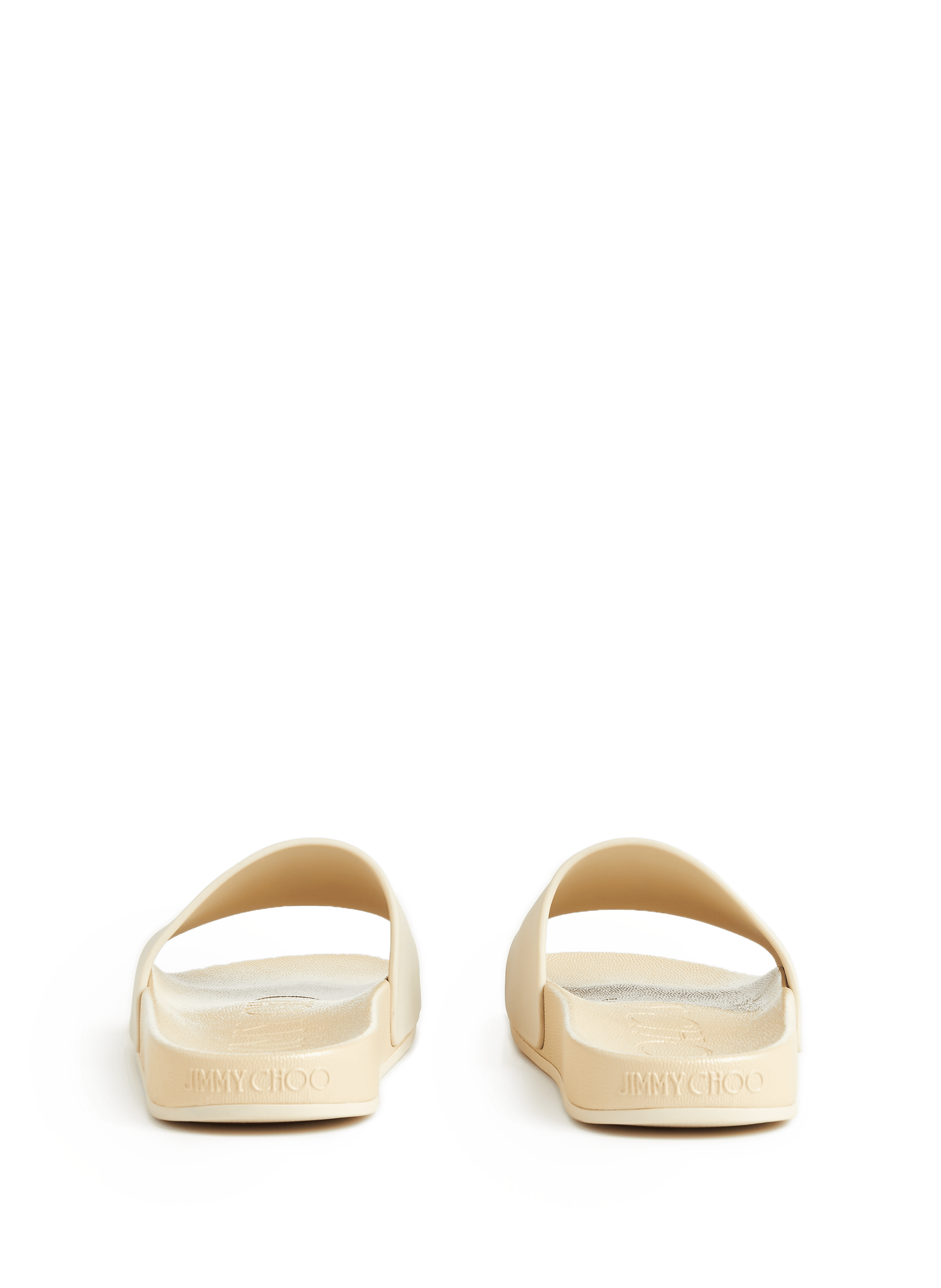 RUBBER LOGO SLIDERS - JIMMY CHOO for WOMEN | Printemps.com