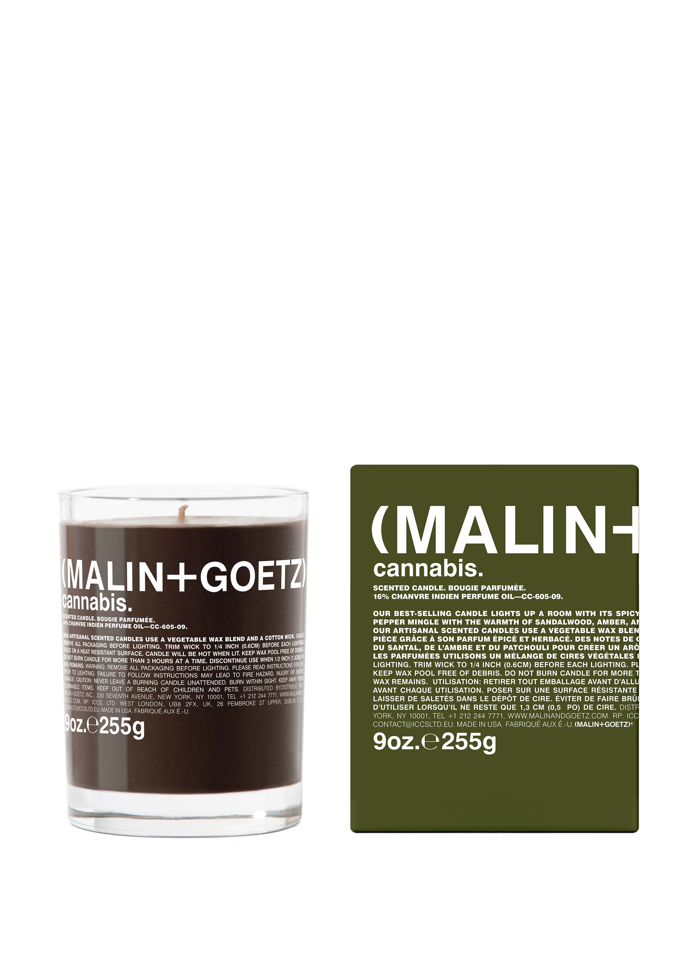 CANNABIS - CANDLE - MALIN+GOETZ for BEAUTY | Printemps.com