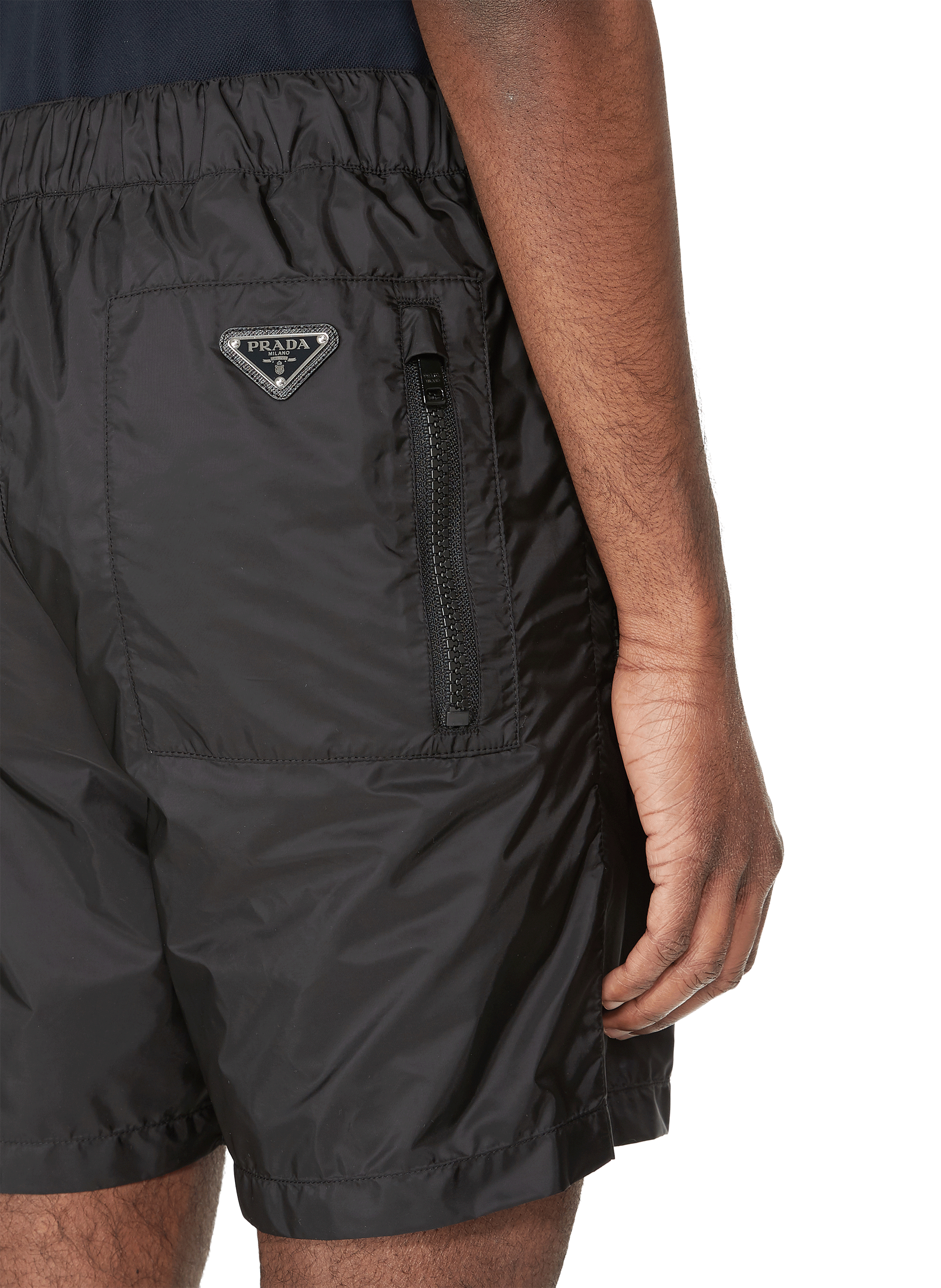 NYLON SWIM SHORTS - PRADA for MEN | Printemps.com