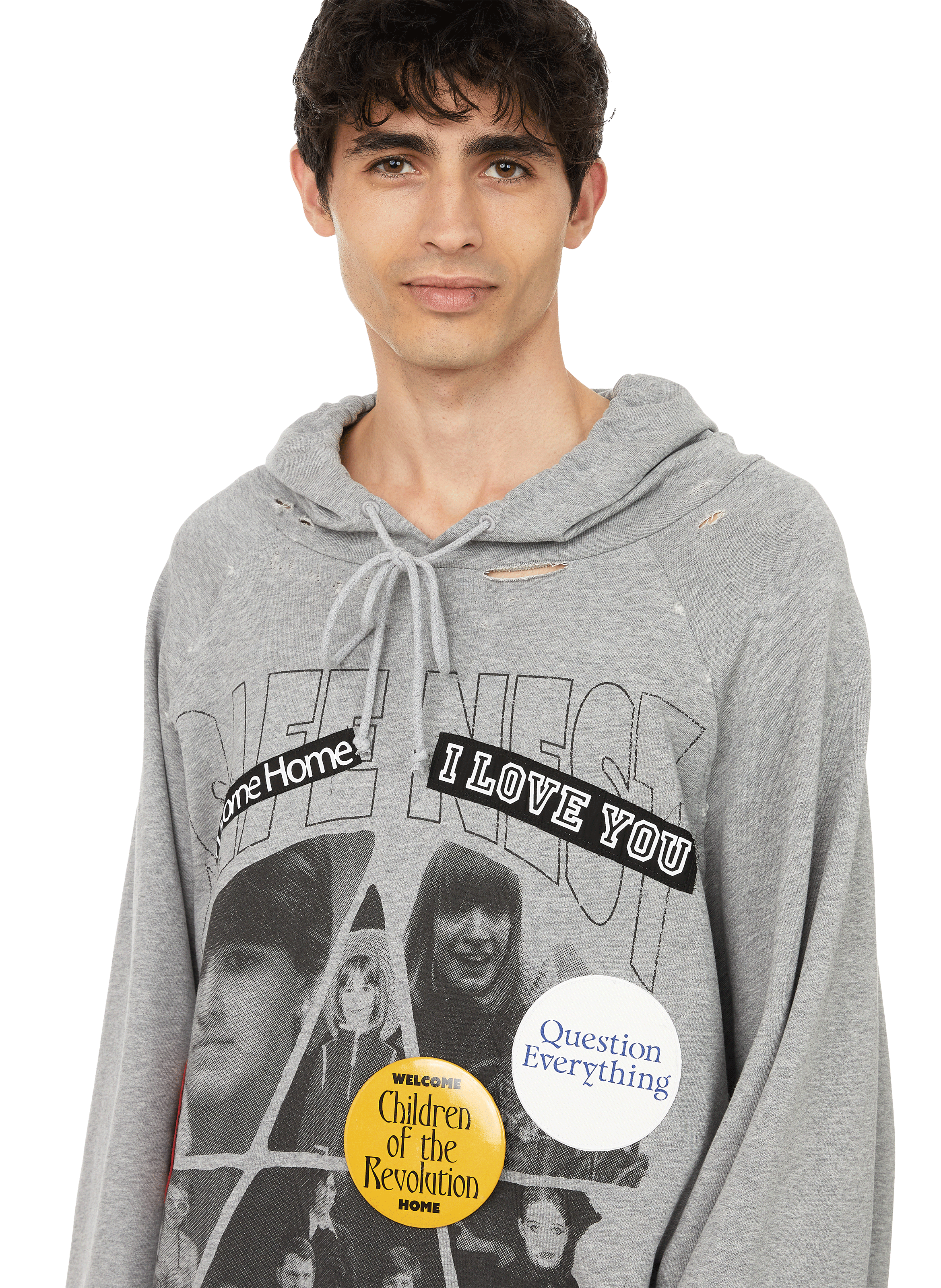 WELCOME HOME HOODED SWEATSHIRT - RAF SIMONS for MEN | Printemps.com