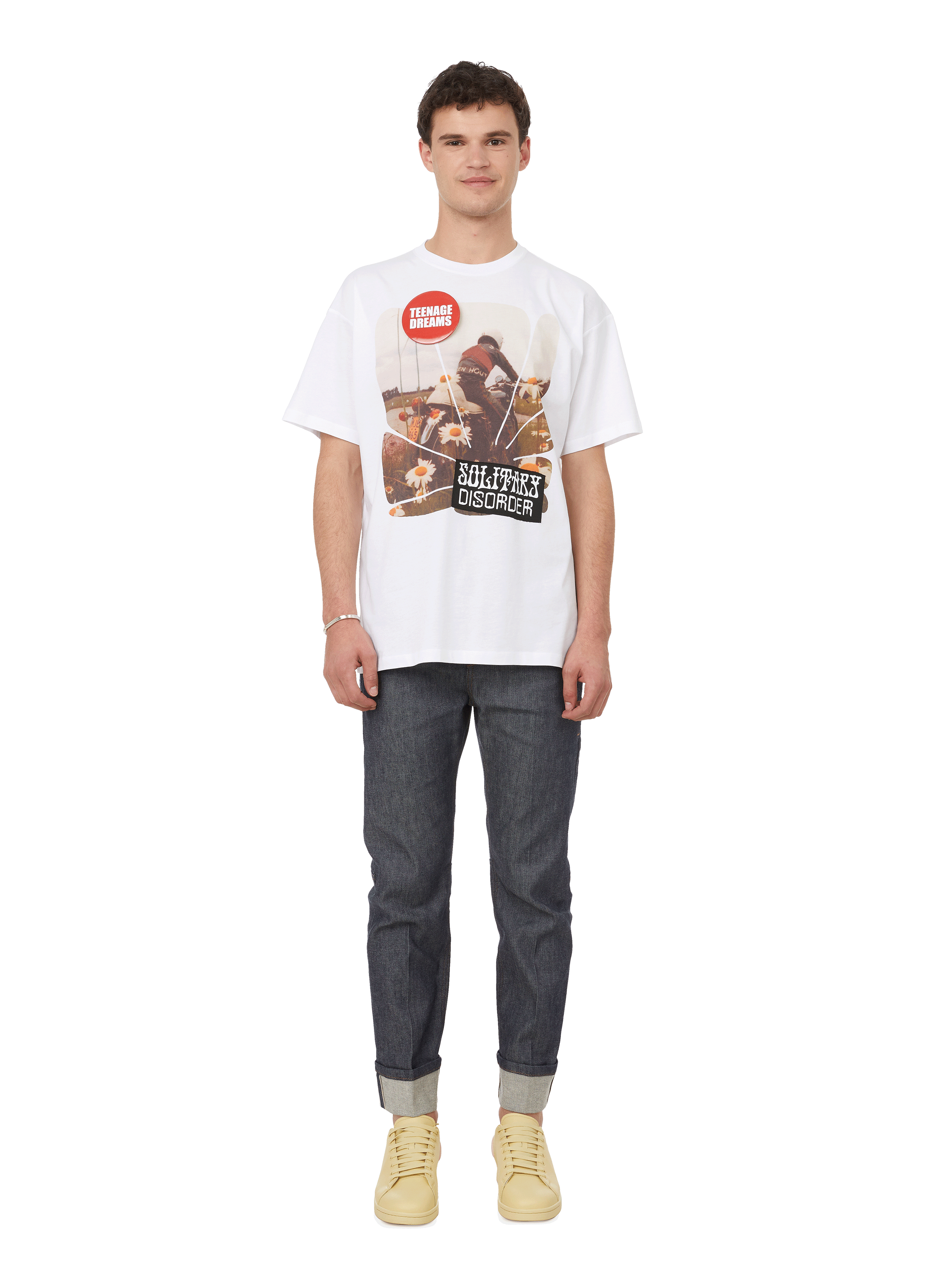 LOGO PATCH T-SHIRT - RAF SIMONS for MEN | Printemps.com