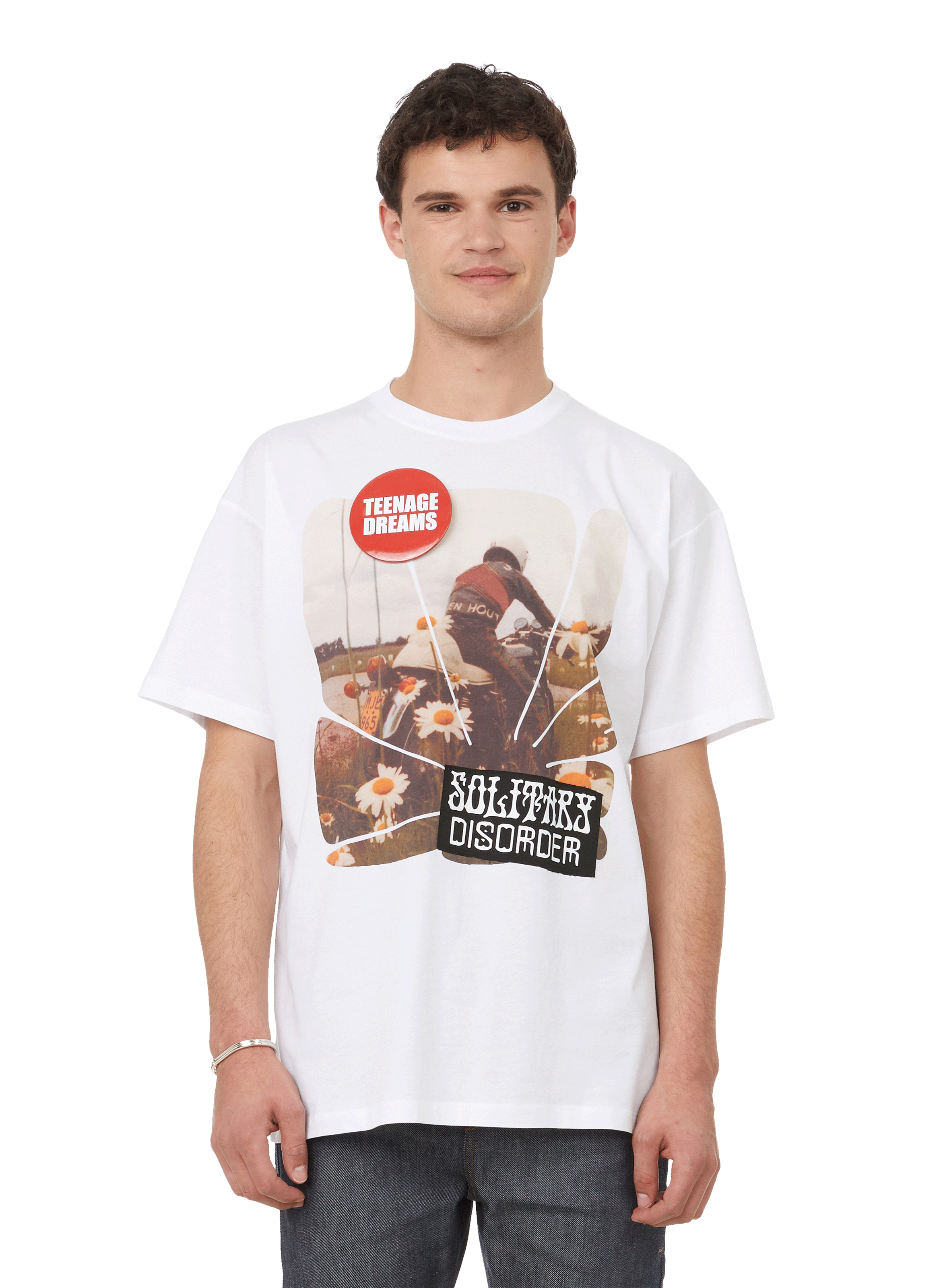 LOGO PATCH T-SHIRT - RAF SIMONS for MEN | Printemps.com