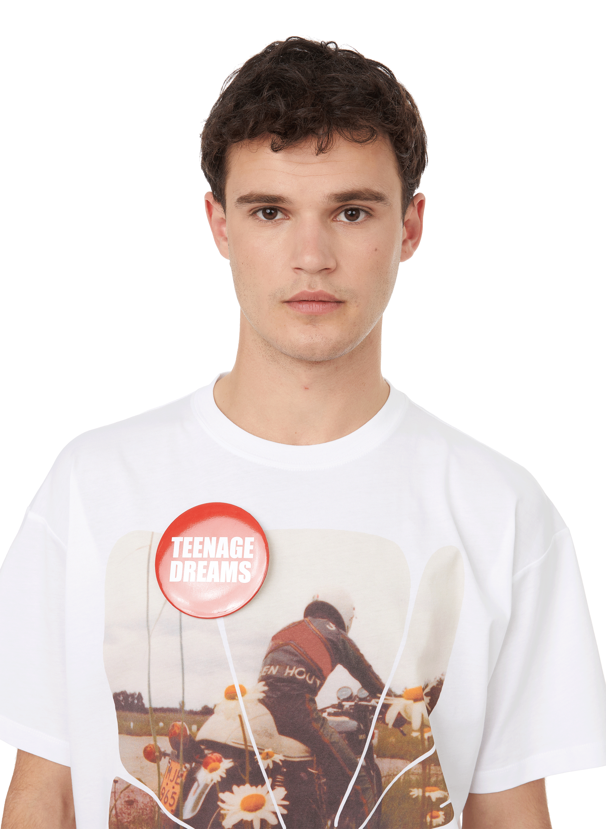 LOGO PATCH T-SHIRT - RAF SIMONS for MEN | Printemps.com