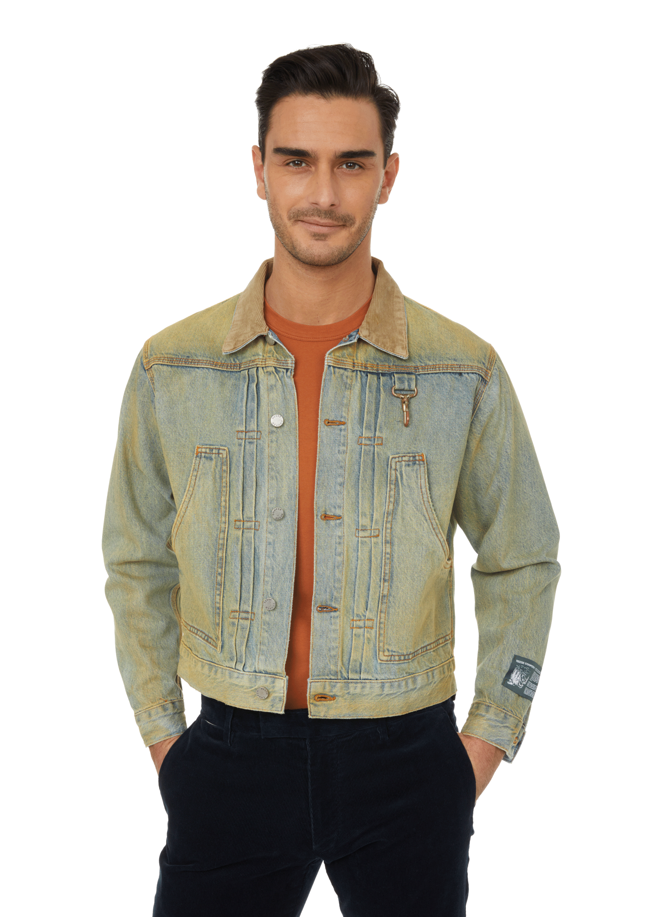 FADED DENIM JACKET - REESE COOPER for MEN | Printemps.com