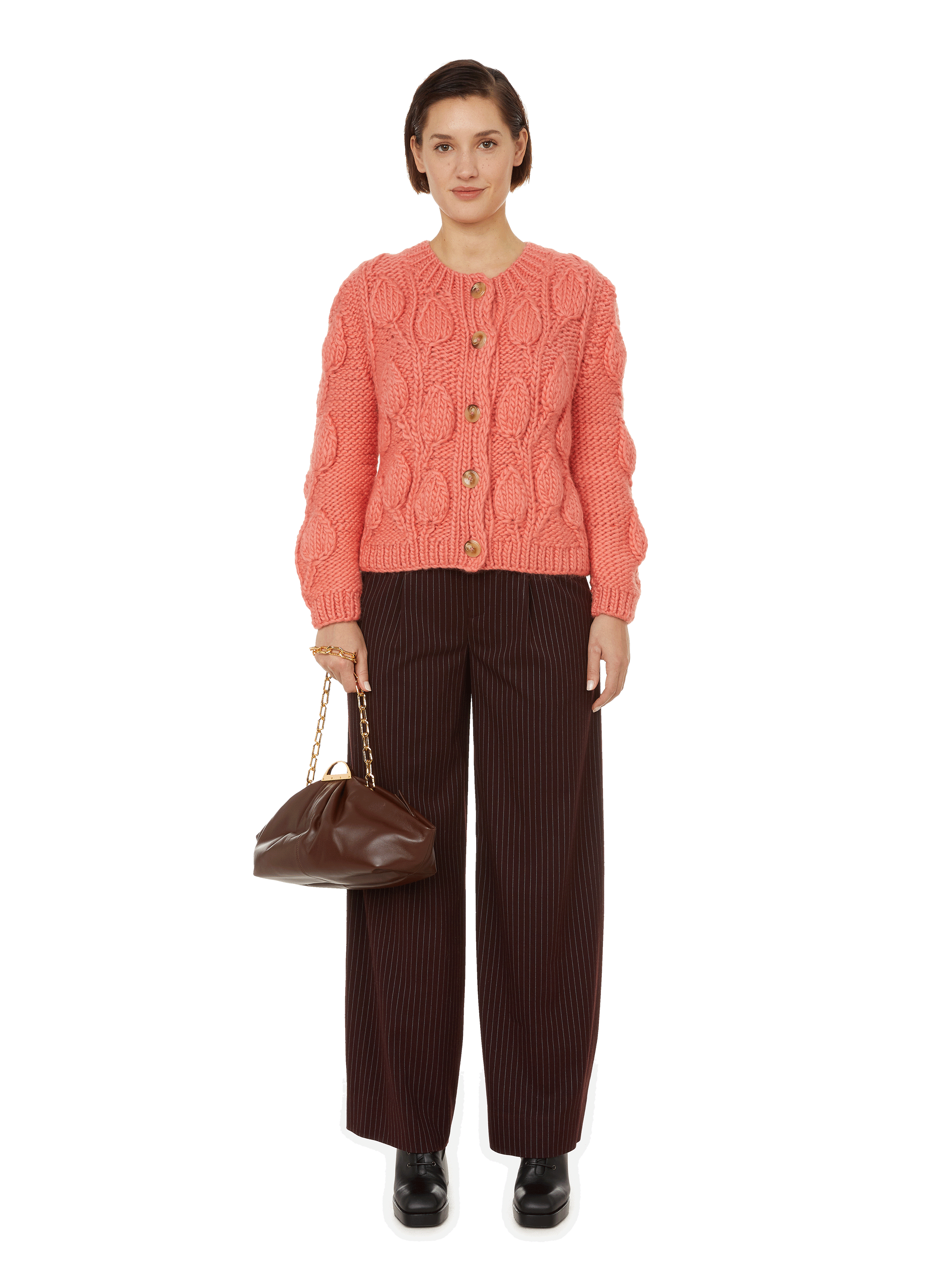 LEANNE WOOL CARDIGAN - STELLA PARDO for WOMEN | Printemps.com