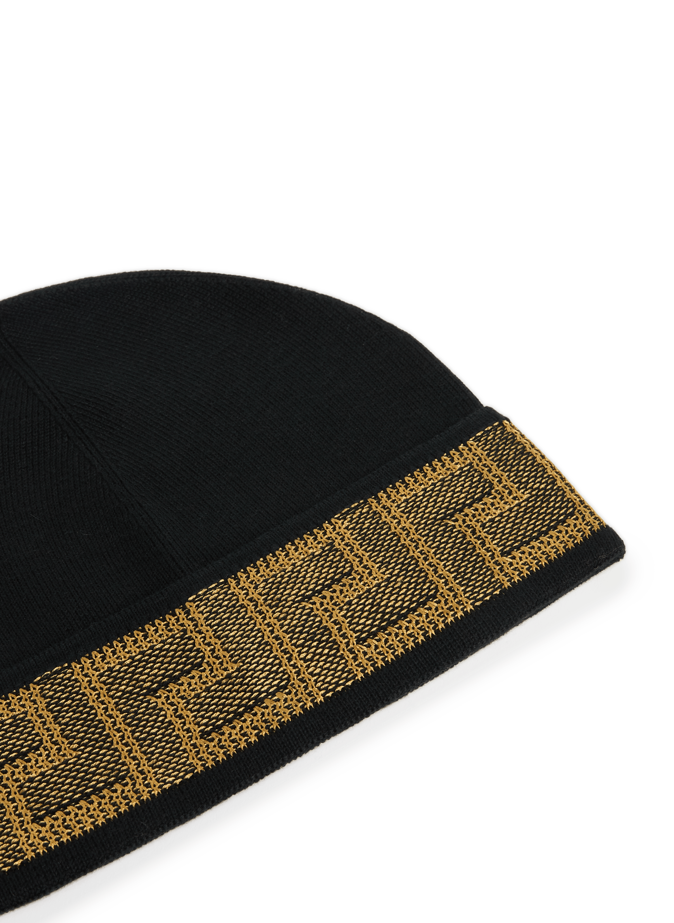 BEANIE WITH ICONIC PRINT - VERSACE for MEN | Printemps.com