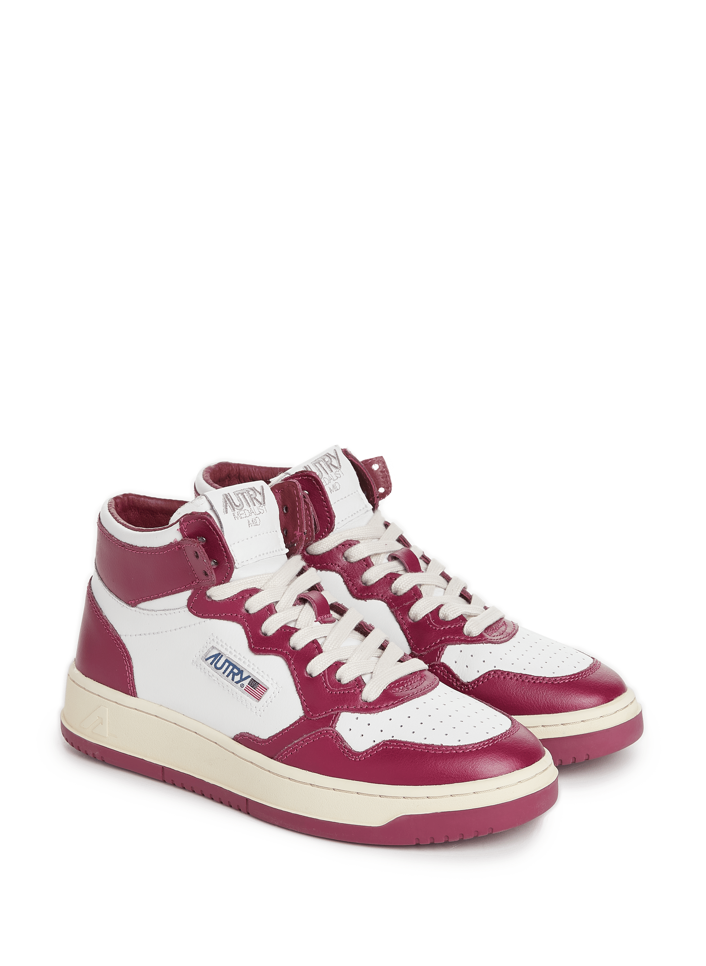 BASKETS HAUTES EN CUIR - AUTRY pour FEMME | Printemps.com