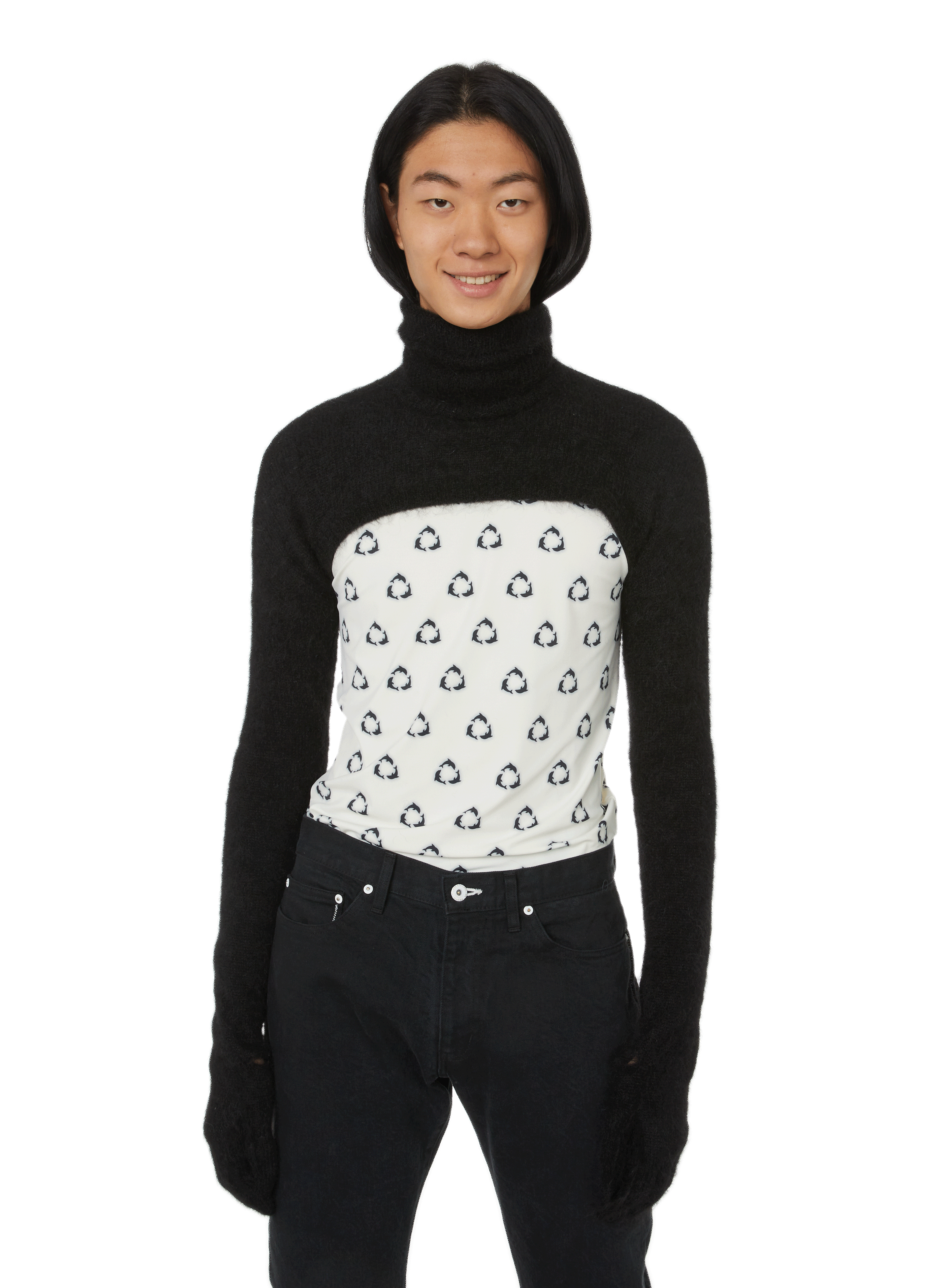 PULL à COL ROULé EN MOHAIR - BOTTER pour HOMME | Printemps.com