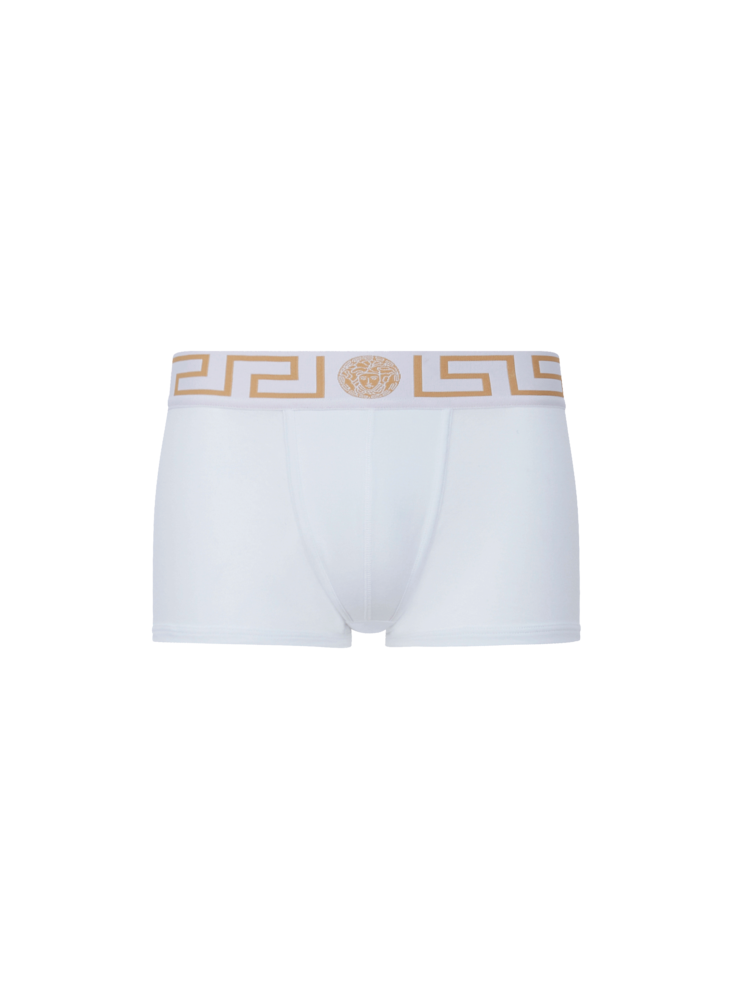 BOXER GRECA EN COTON - VERSACE pour HOMME | Printemps.com