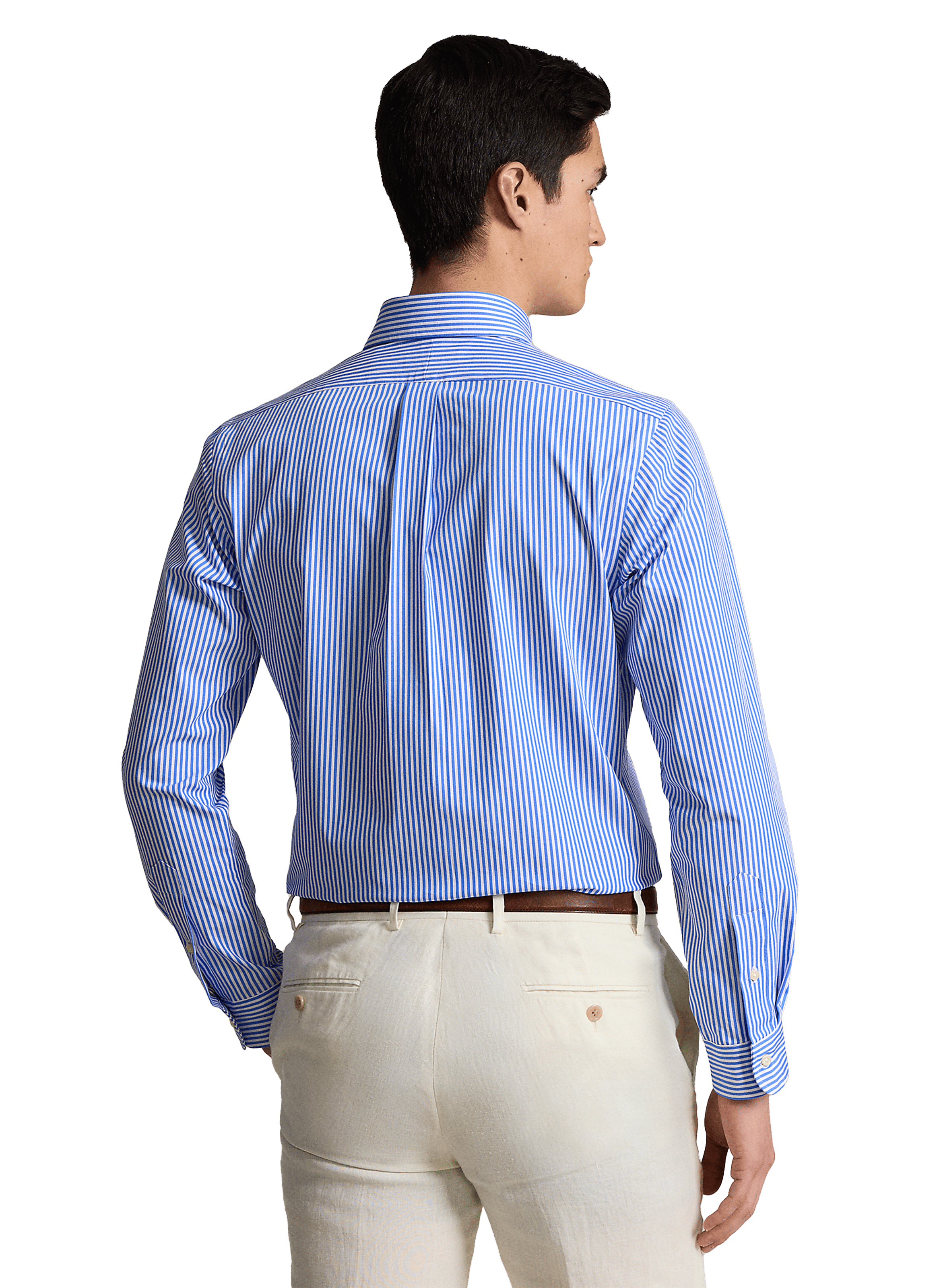 Chemise Rayée En Coton - Polo Ralph Lauren Homme | Printemps.com