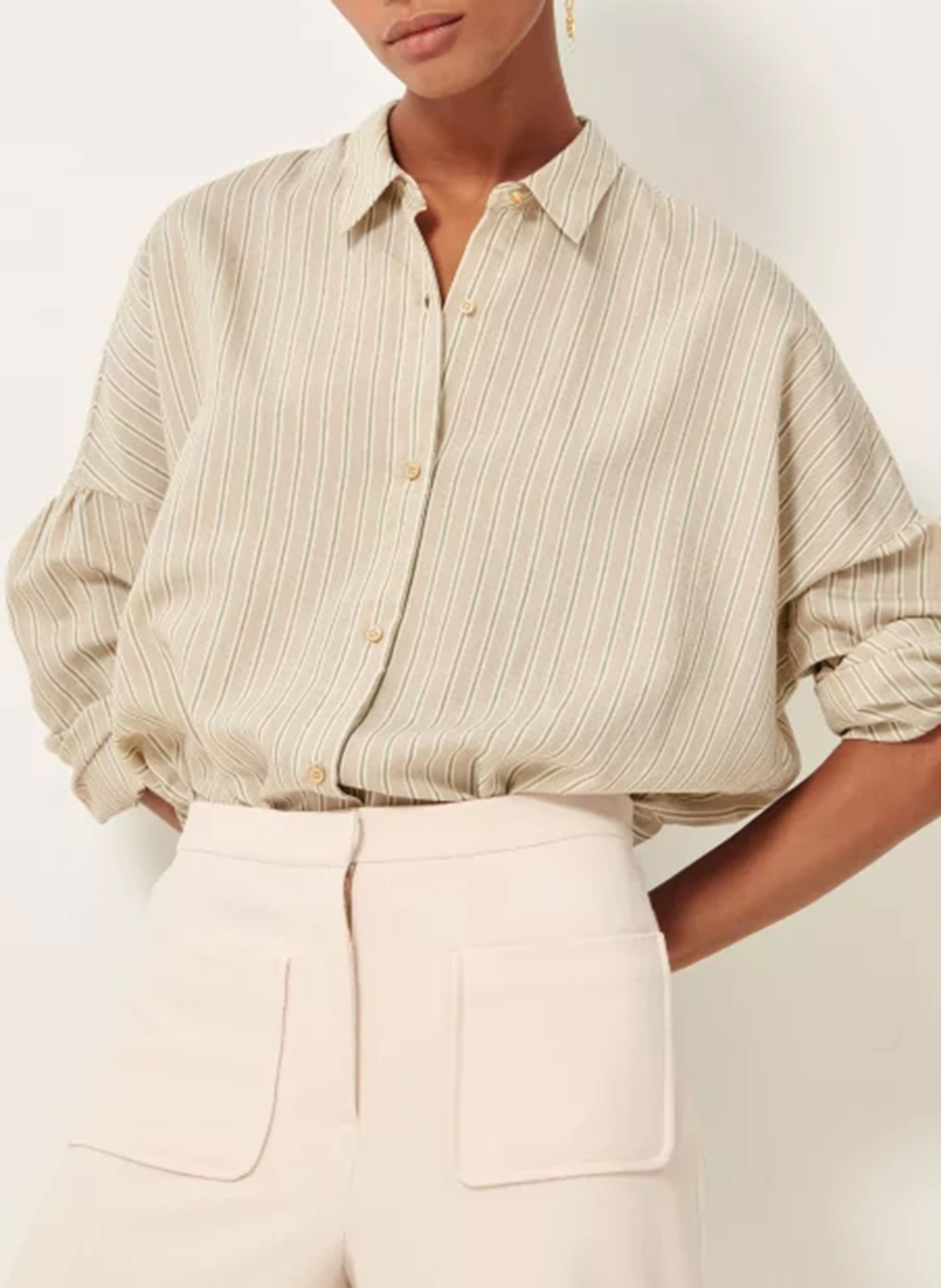 Chemise Oversize Rayée Botan - Sessun Femme | Printemps.com