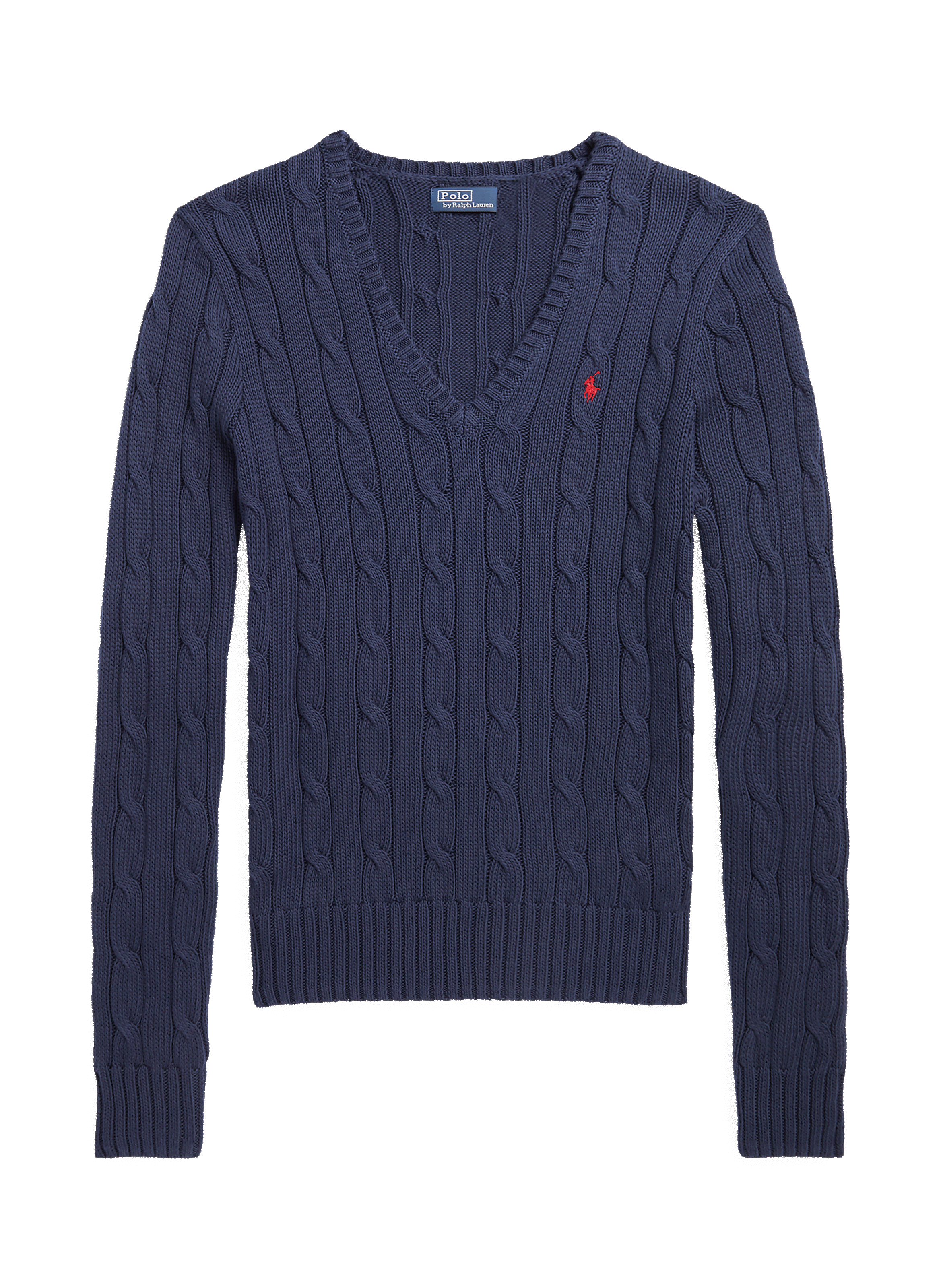 Pull En Maille Torsadé - Polo Ralph Lauren Femme | Printemps.com