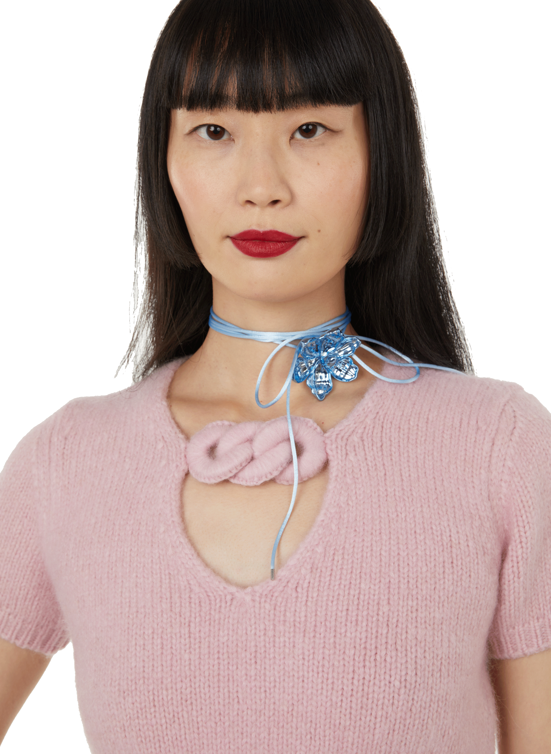 IRIS LACE-UP NECKLACE - HUGO KREIT for WOMEN | Printemps.com