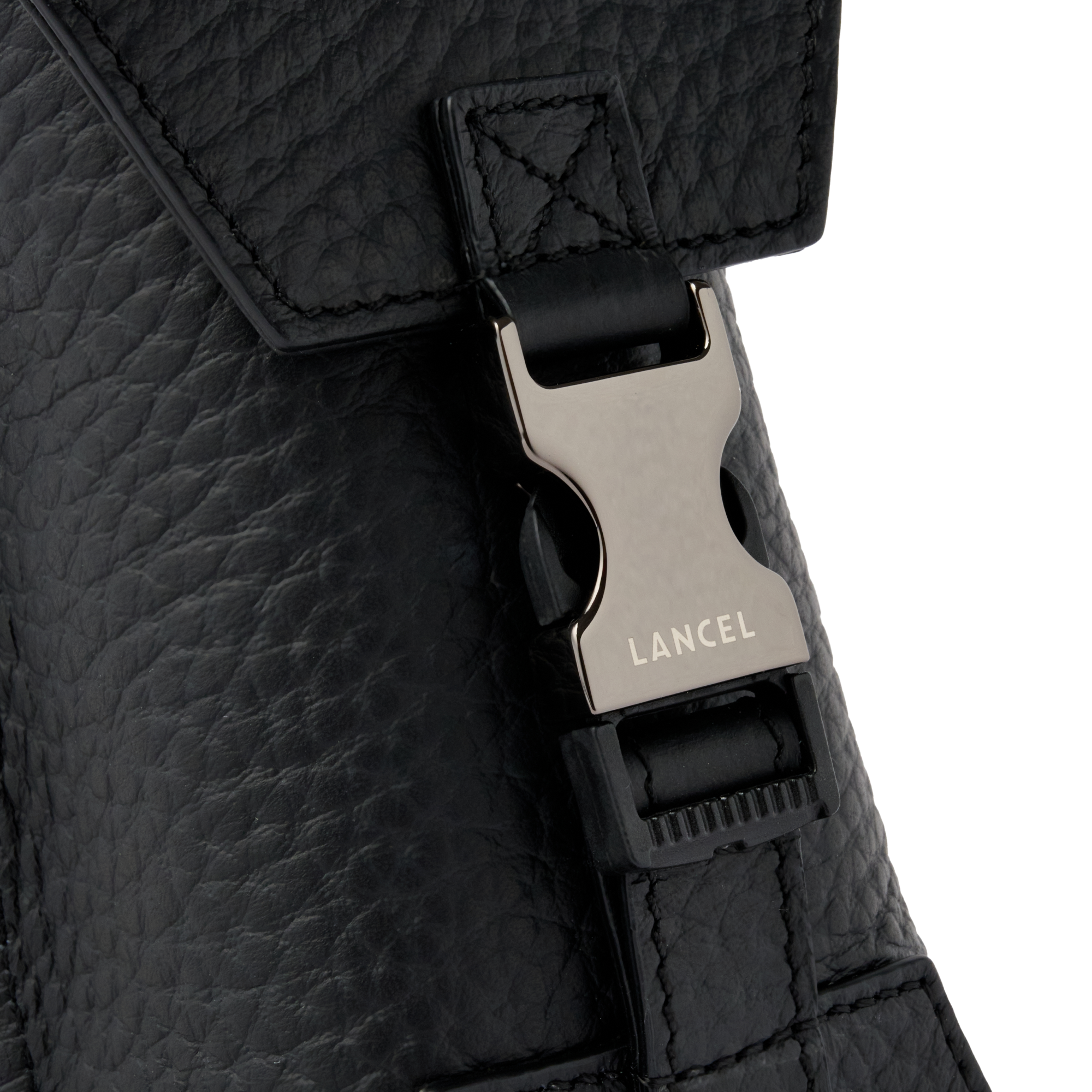 Mini sac vertical rabat milo de lancel en cuir Noir Lancel - Homme ...