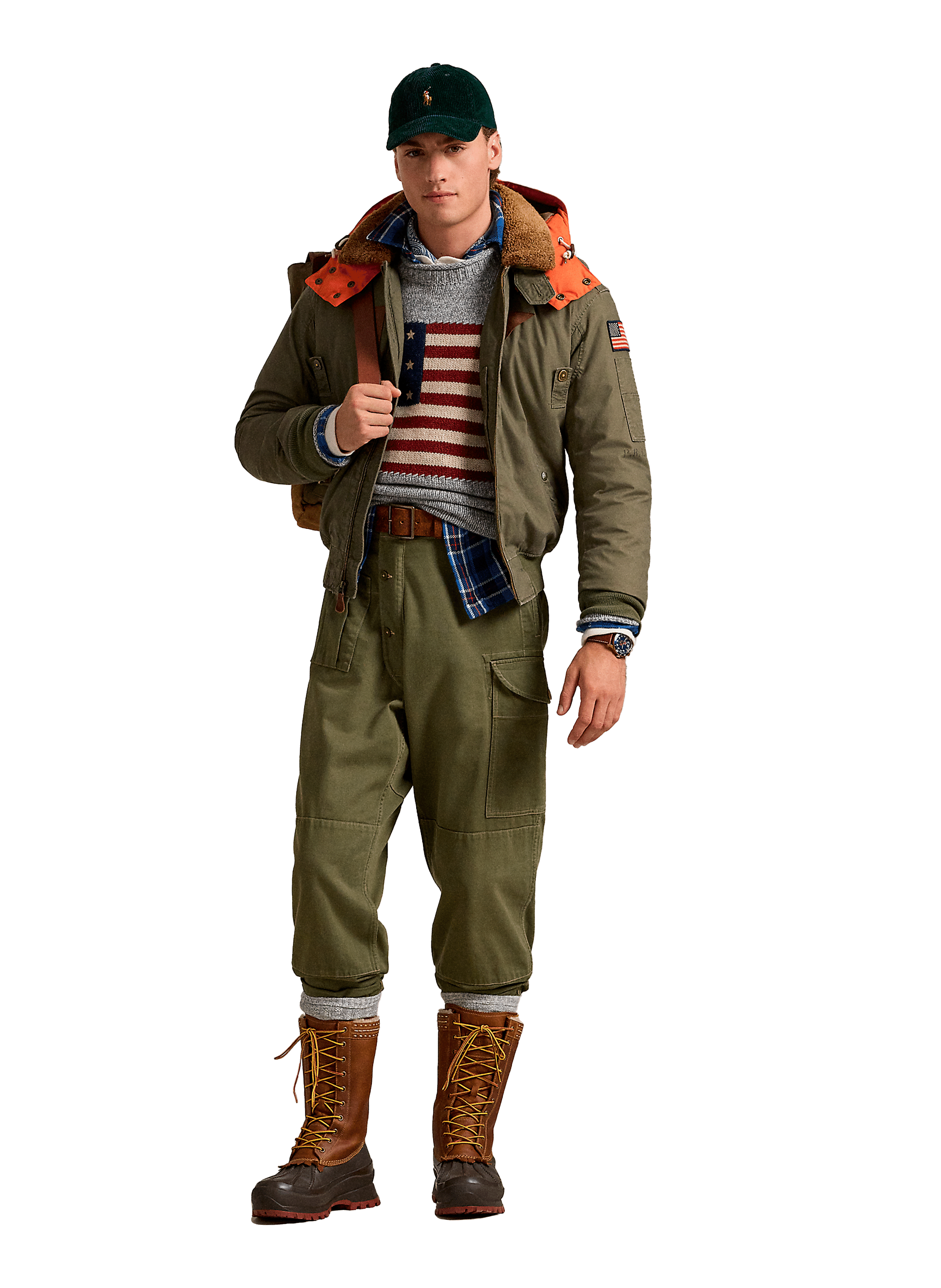 COTTON JACKET - POLO RALPH LAUREN for MEN | Printemps.com