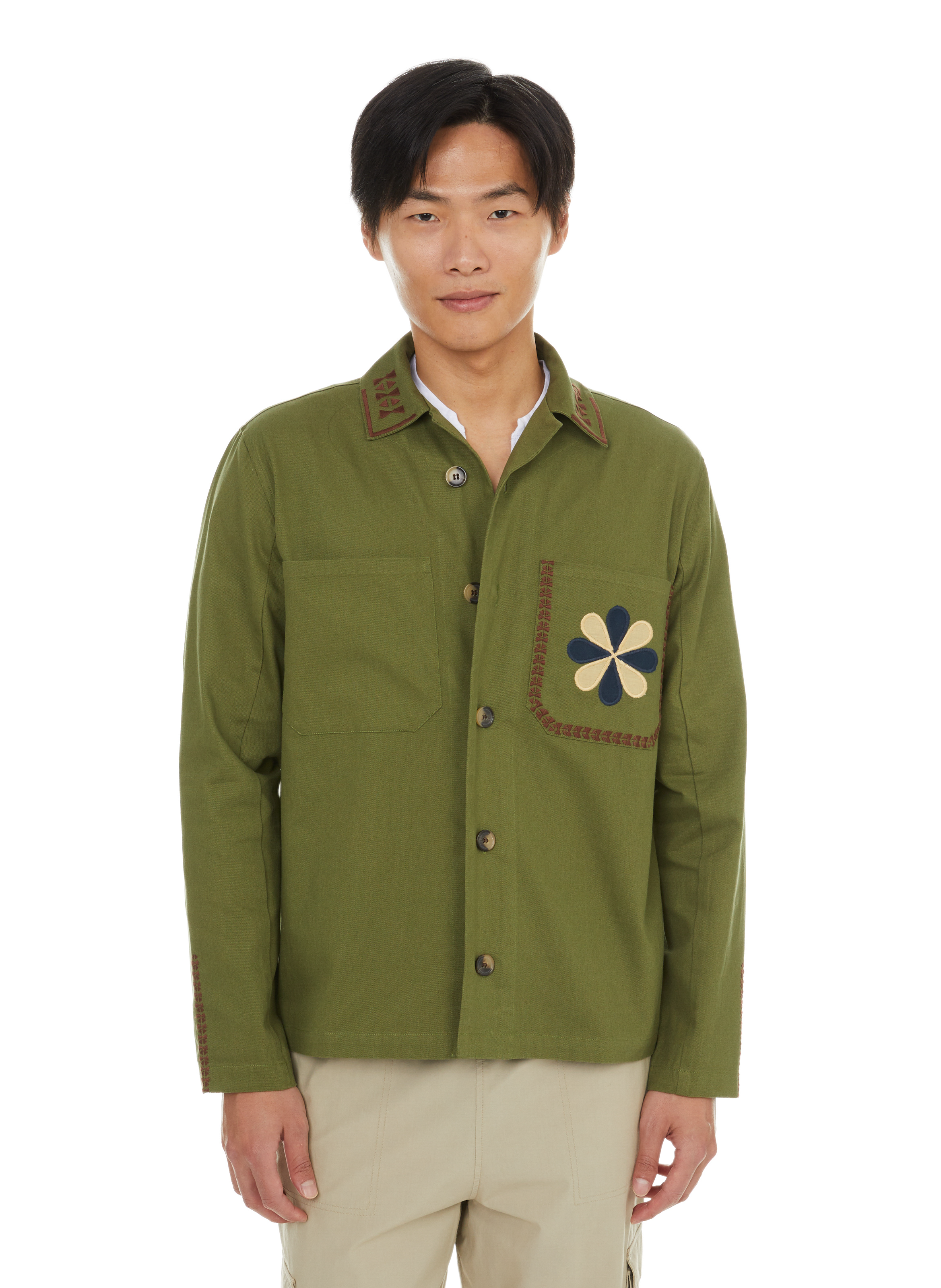 EMBROIDERED JACKET - HARRIS WILSON for MEN | Printemps.com