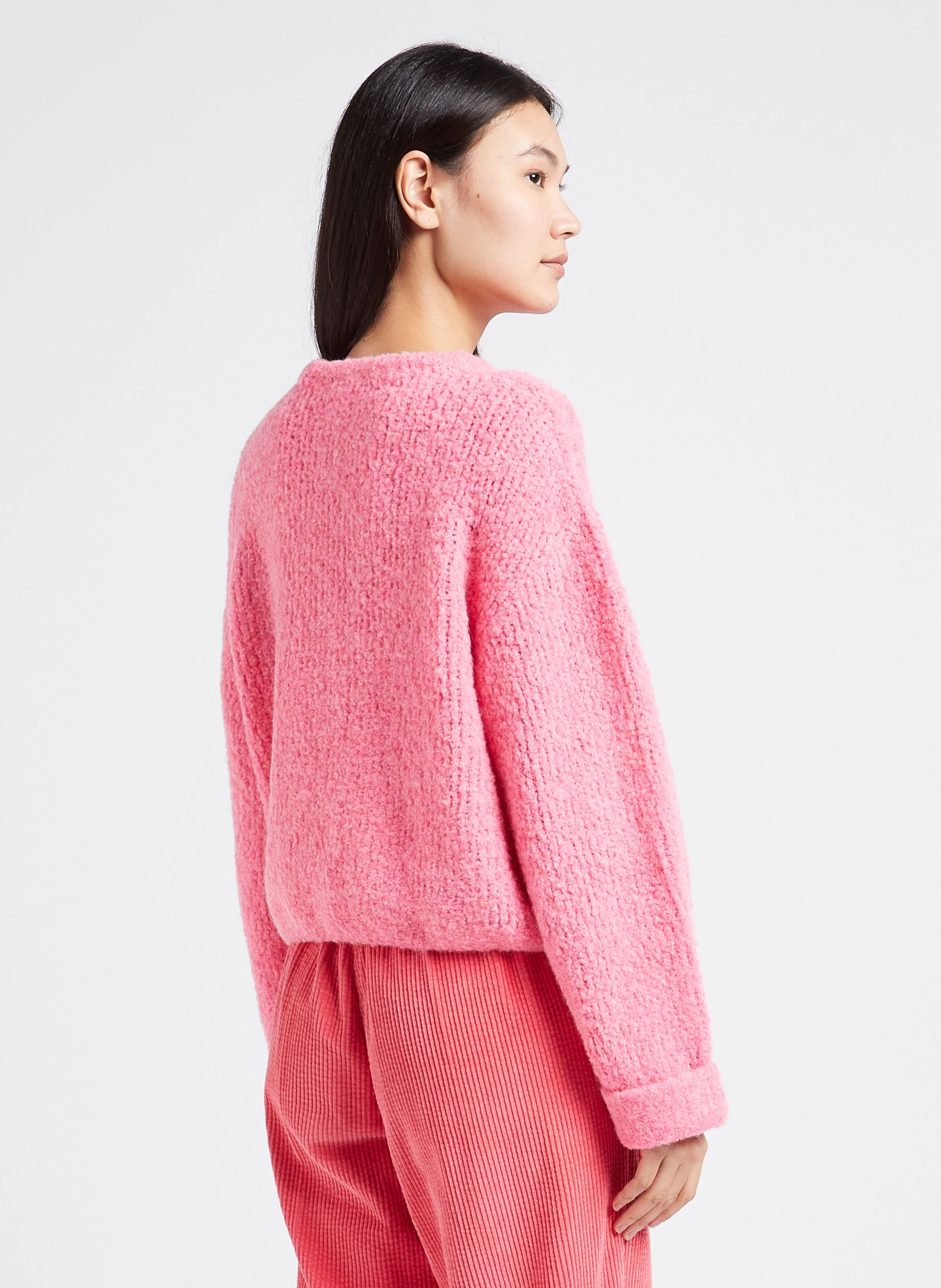 PULL AMPLE COL ROND EN LAINE AMPLE ZOLLY - AMERICAN VINTAGE pour FEMME | Printemps.com