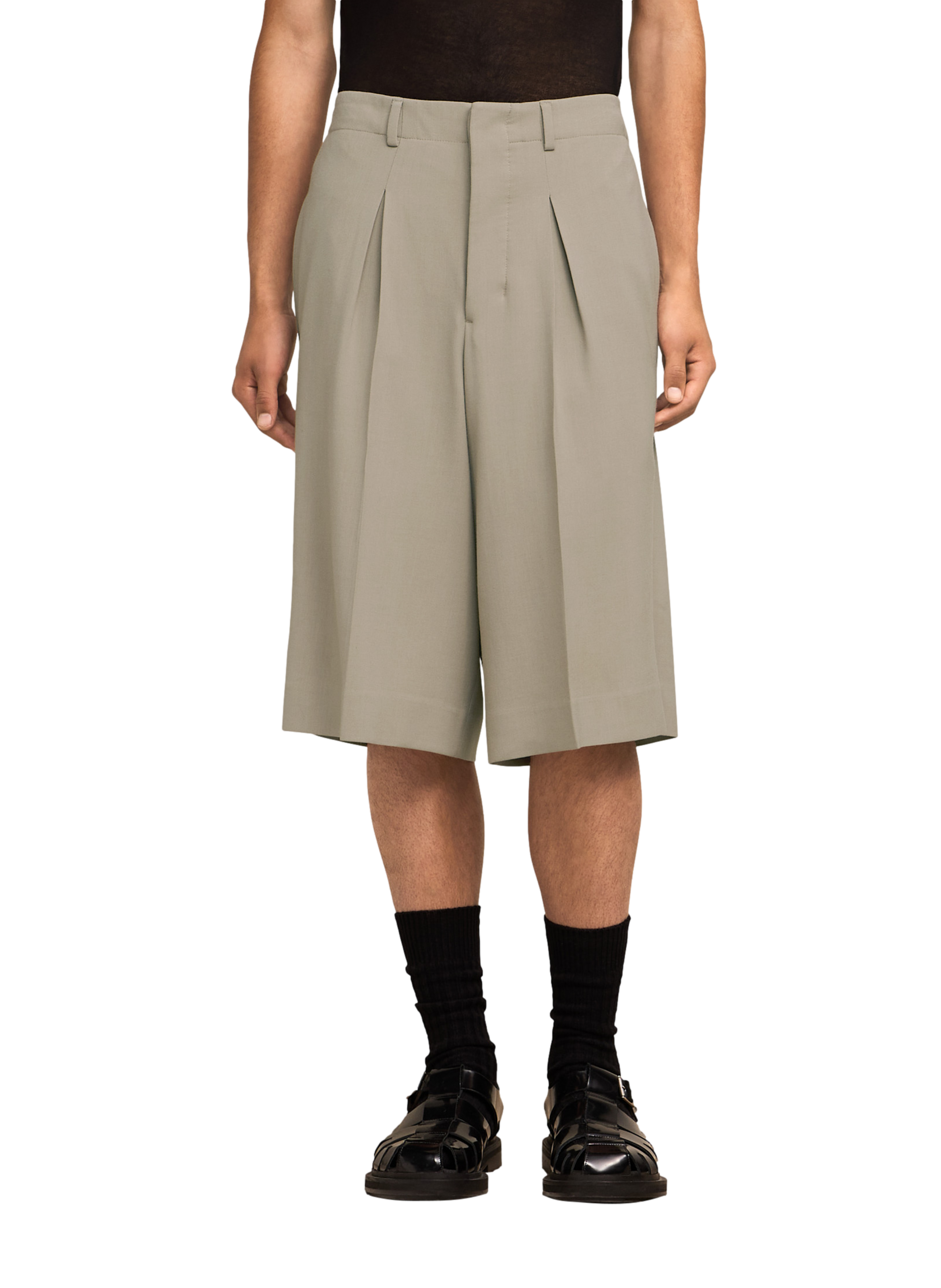 BERMUDA LONG - AMI PARIS pour HOMME | Printemps.com