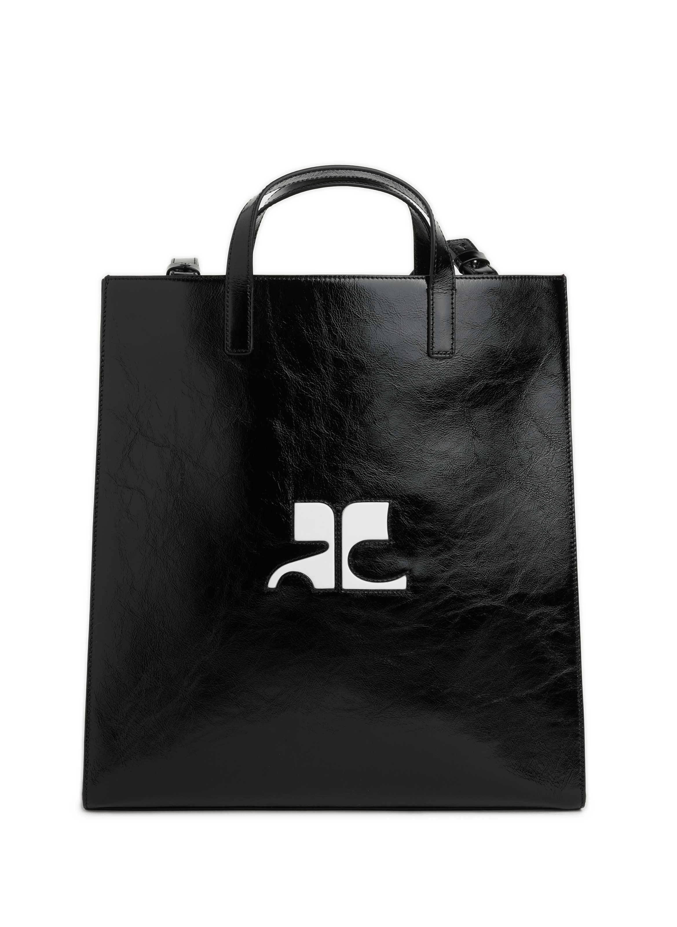 LEATHER TOTE BAG - COURRèGES for WOMEN | Printemps.com