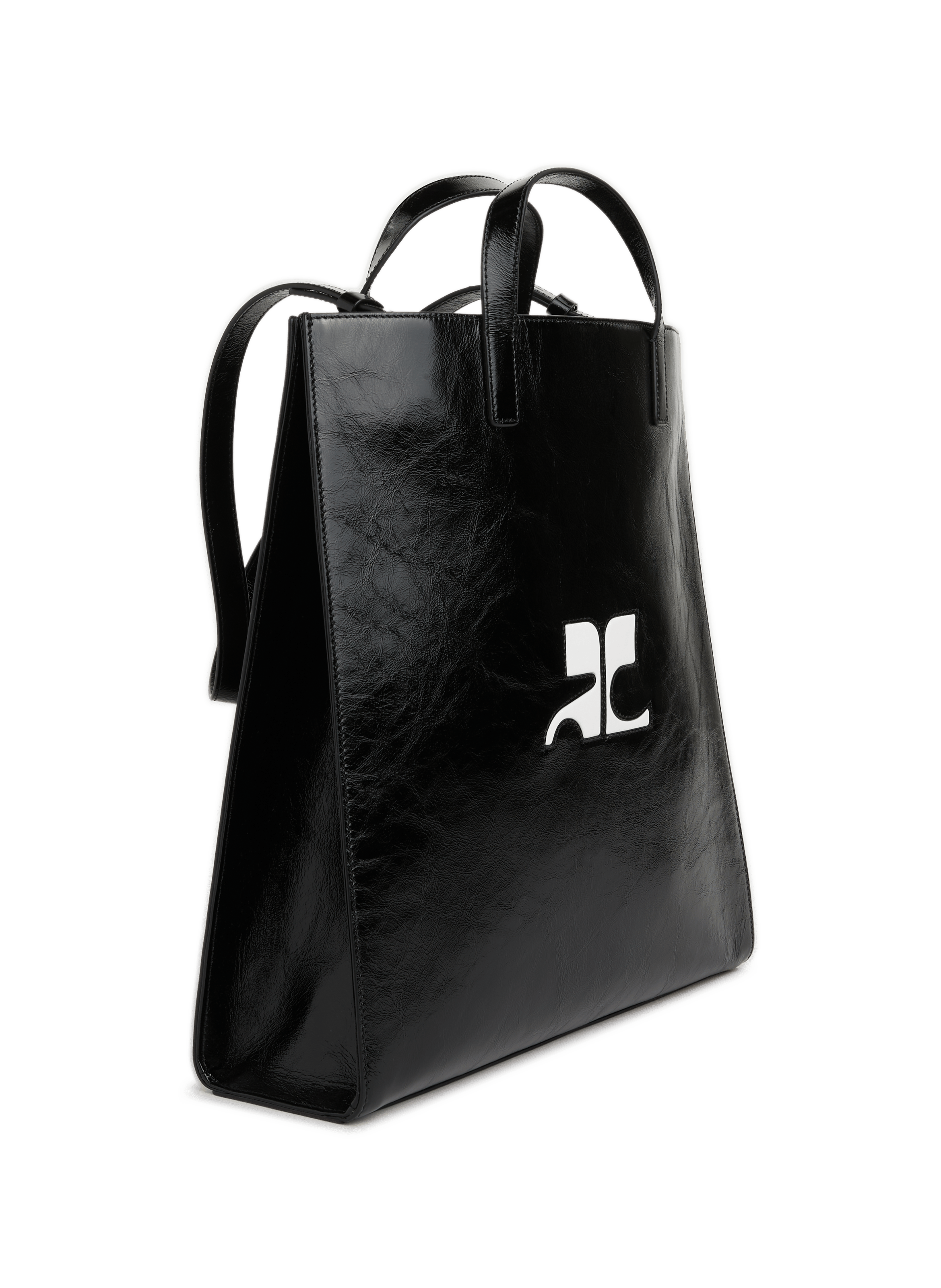 LEATHER TOTE BAG - COURRèGES for WOMEN | Printemps.com