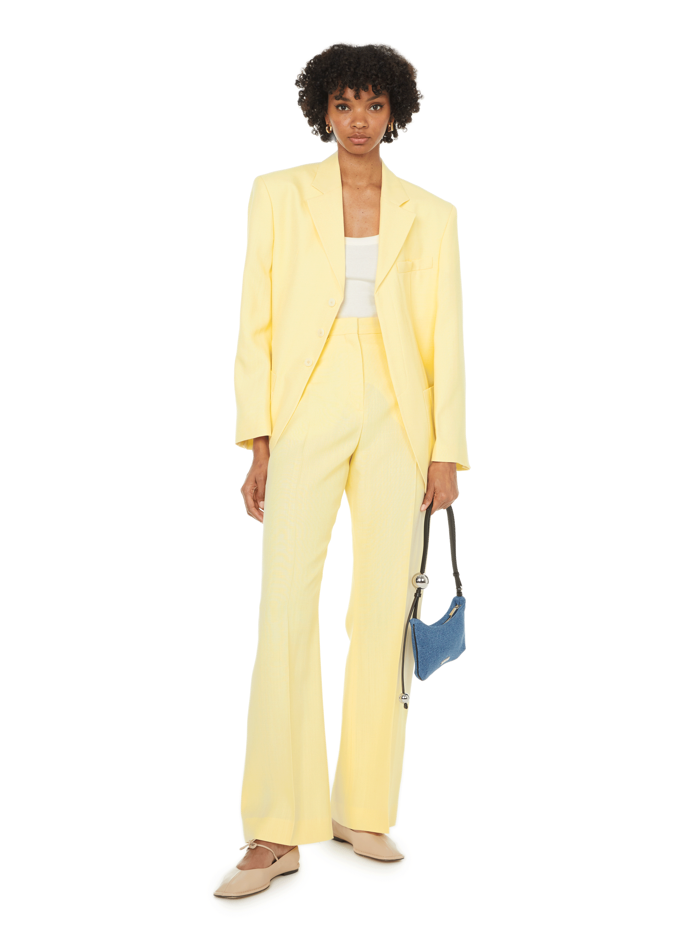 SAC à MAIN LE BISOU PERLE - JACQUEMUS pour FEMME | Printemps.com