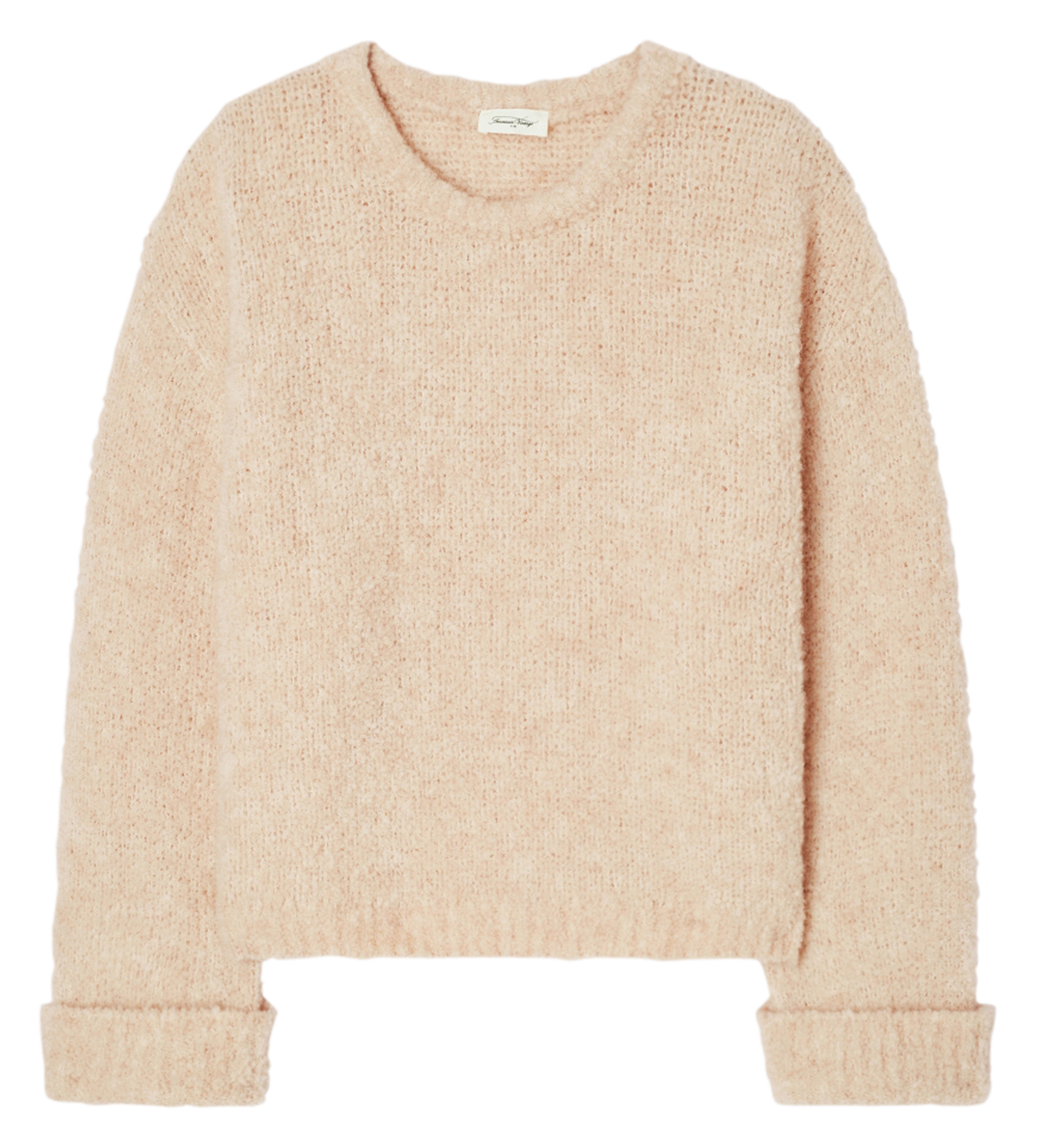 PULL AMPLE COL ROND EN LAINE AMPLE ZOLLY - AMERICAN VINTAGE pour FEMME | Printemps.com