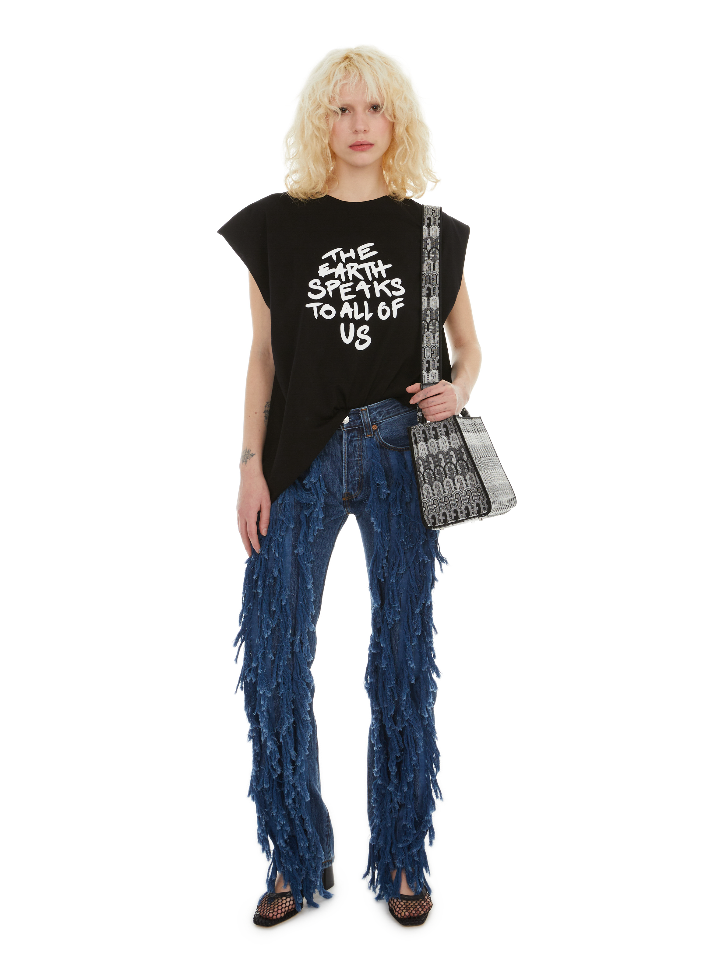 Jean à Franges - Jeanne Friot Femme | Printemps.com