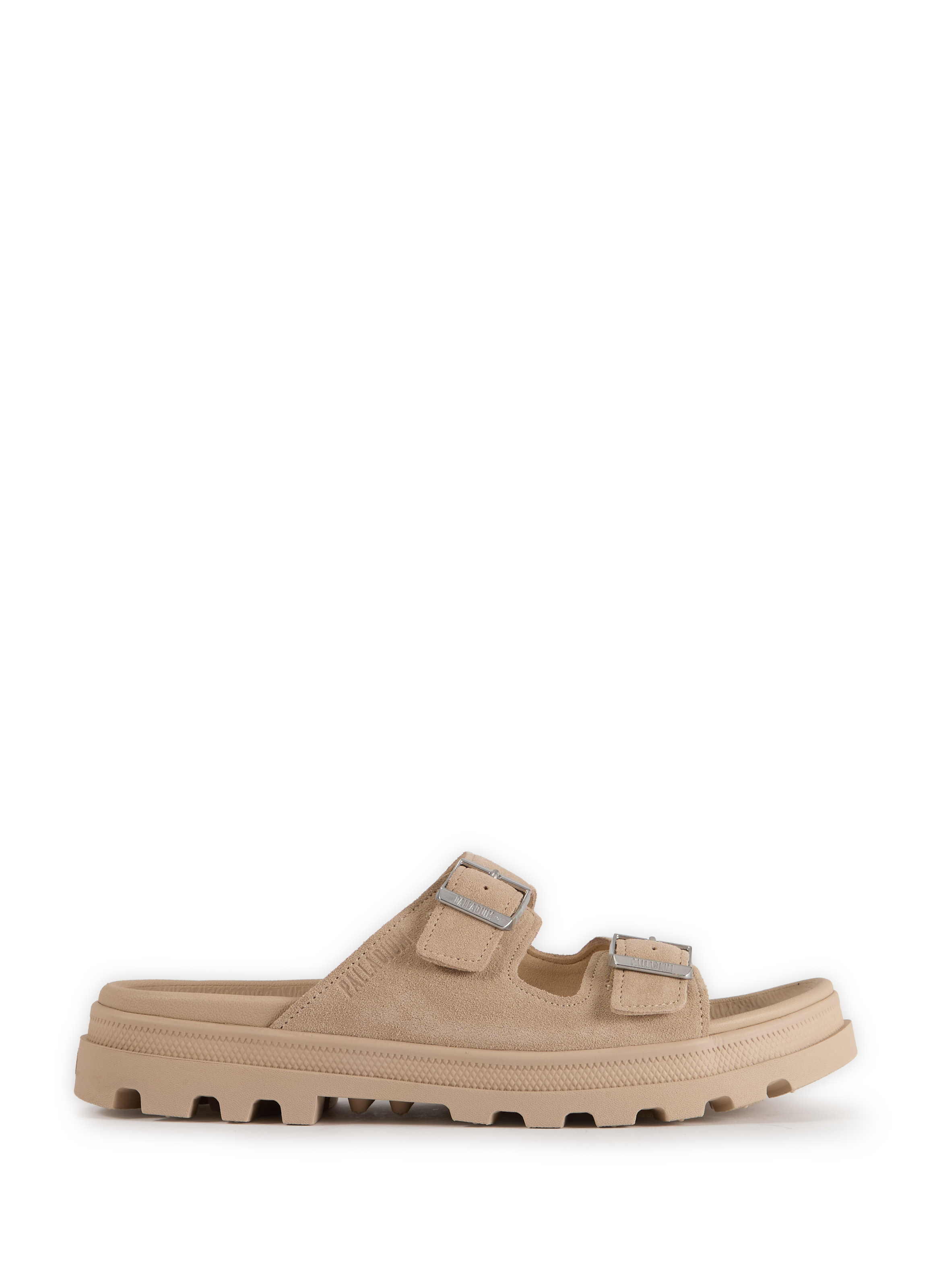 Flat sandals dunelite riviera in suede Beige Palladium - Women ...