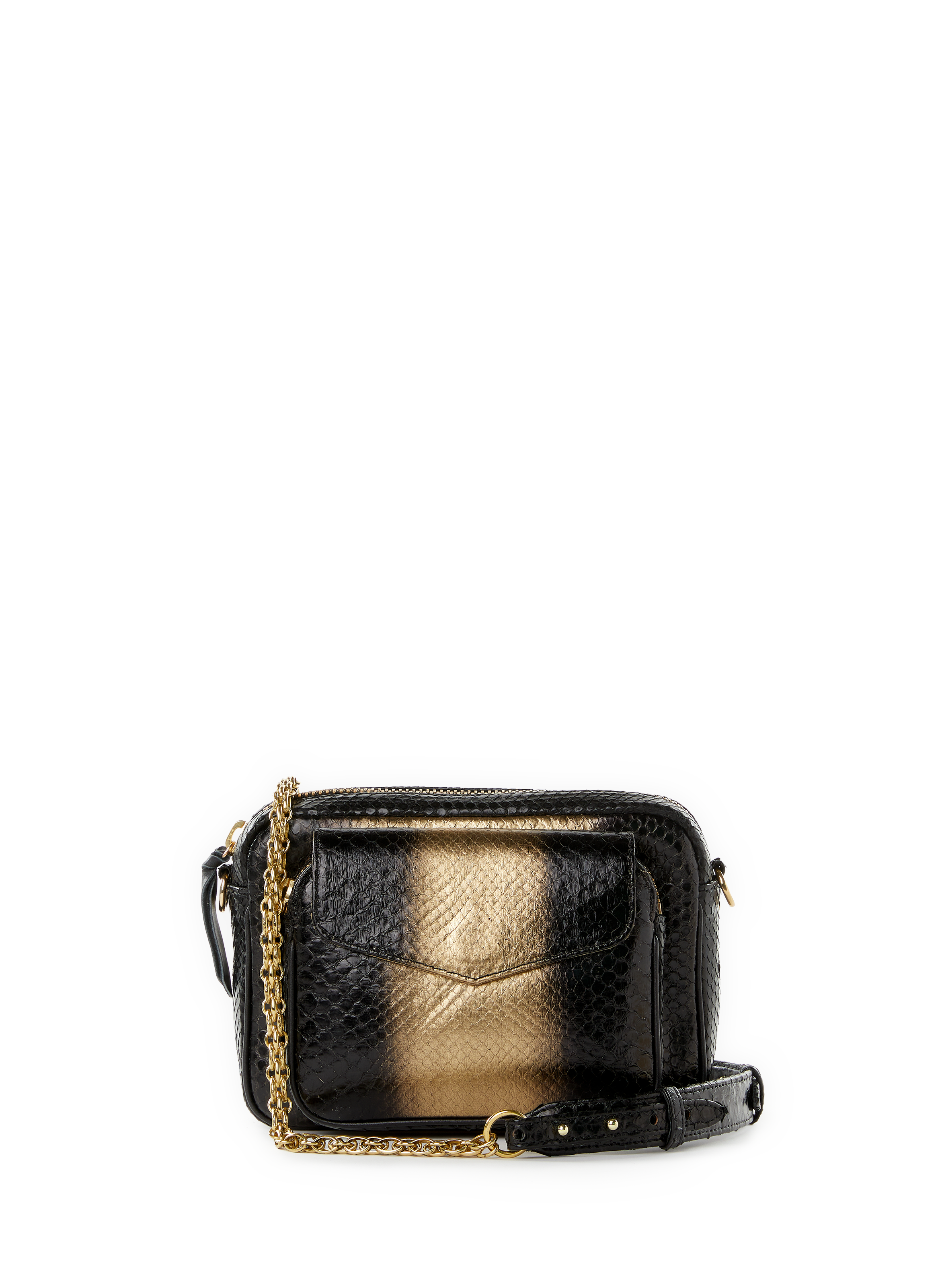 SAC BANDOULIèRE EN CUIR DE PYTHON - CLARIS VIROT pour FEMME | Printemps.com