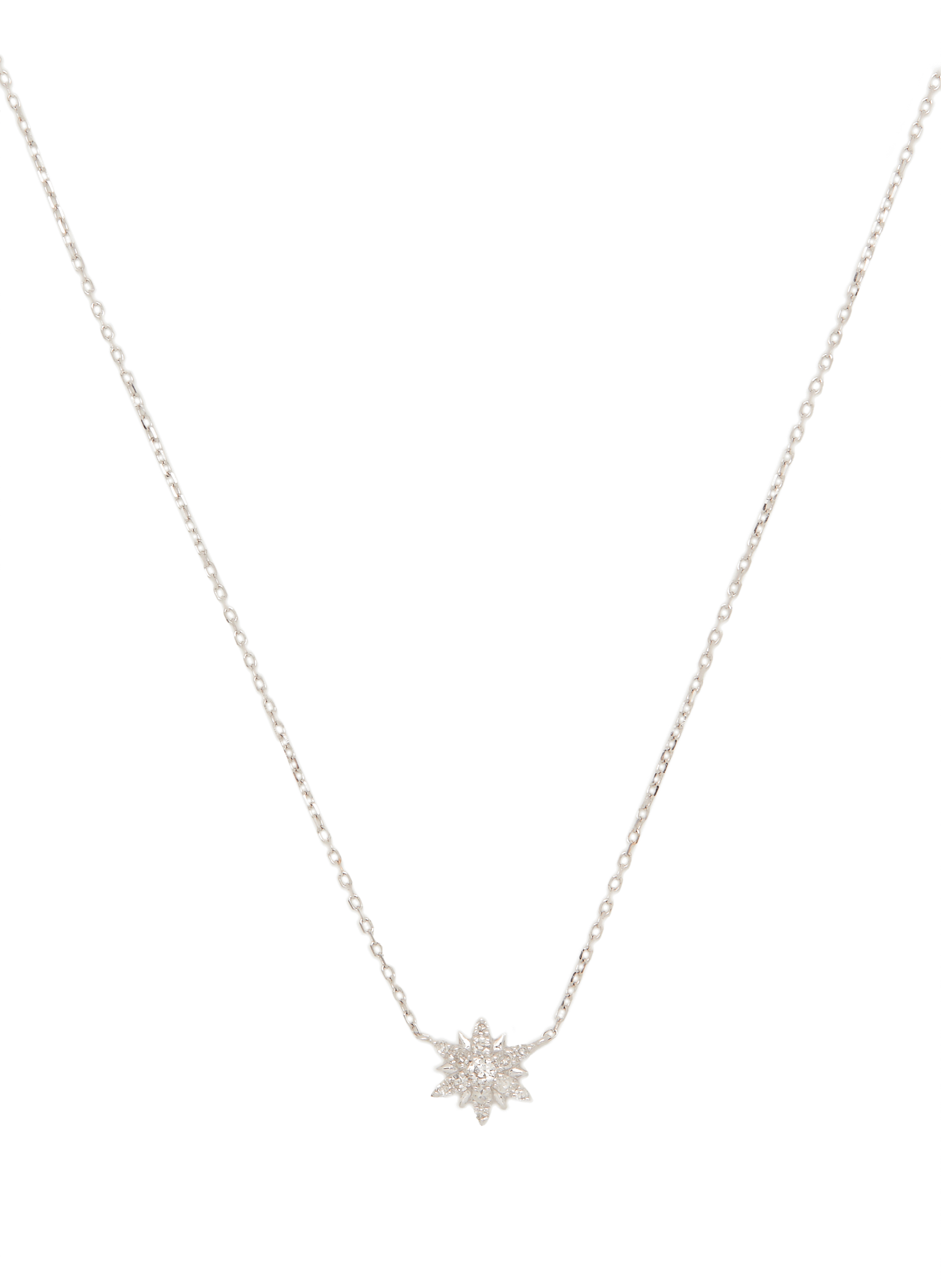 Djula Collier Mini Soleil En Or Et Diamants | ModeSens