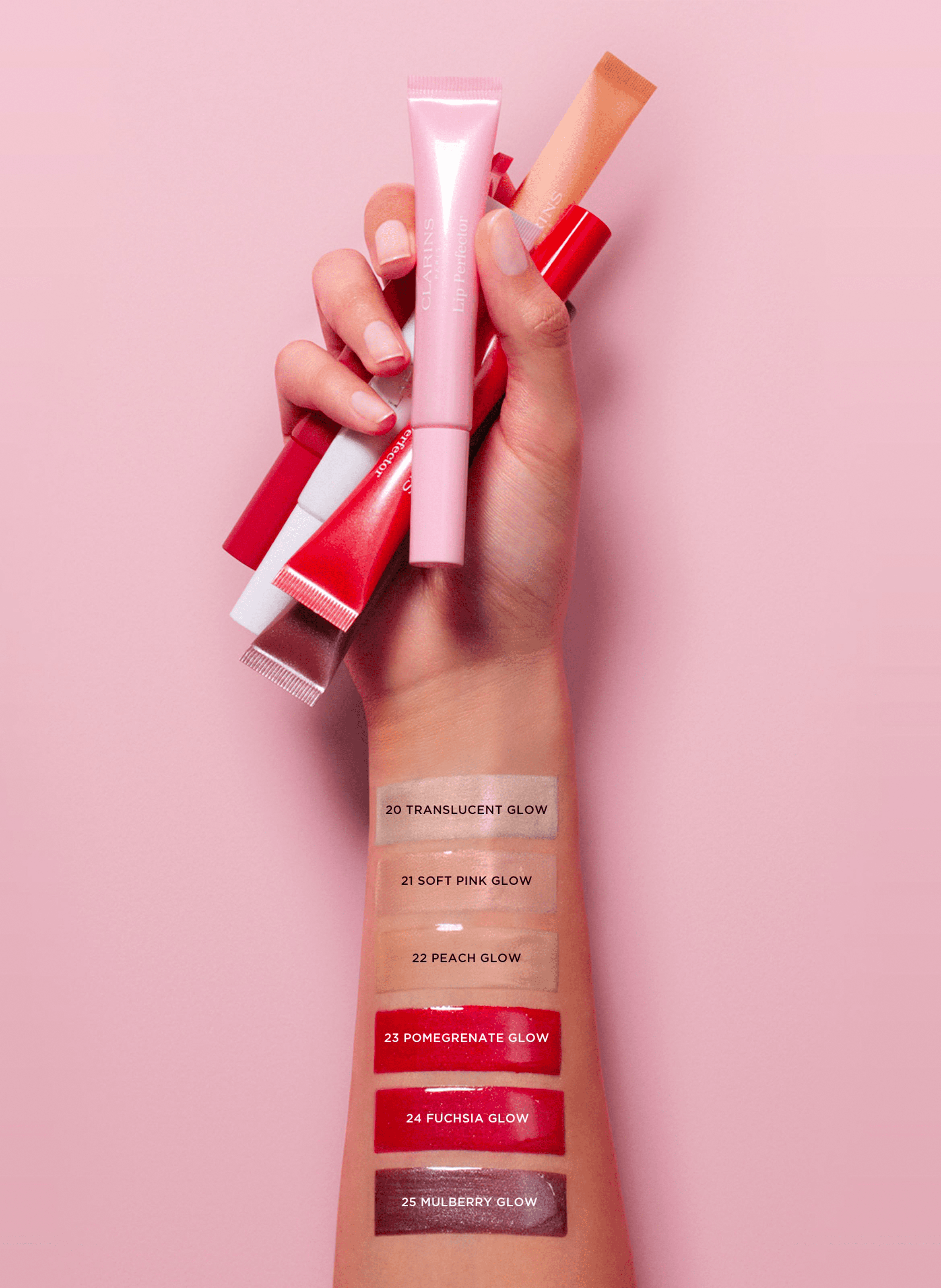 Lip Perfector Glow - Embellisseur Gloss Lèvres Joues - Clarins Beauté ...