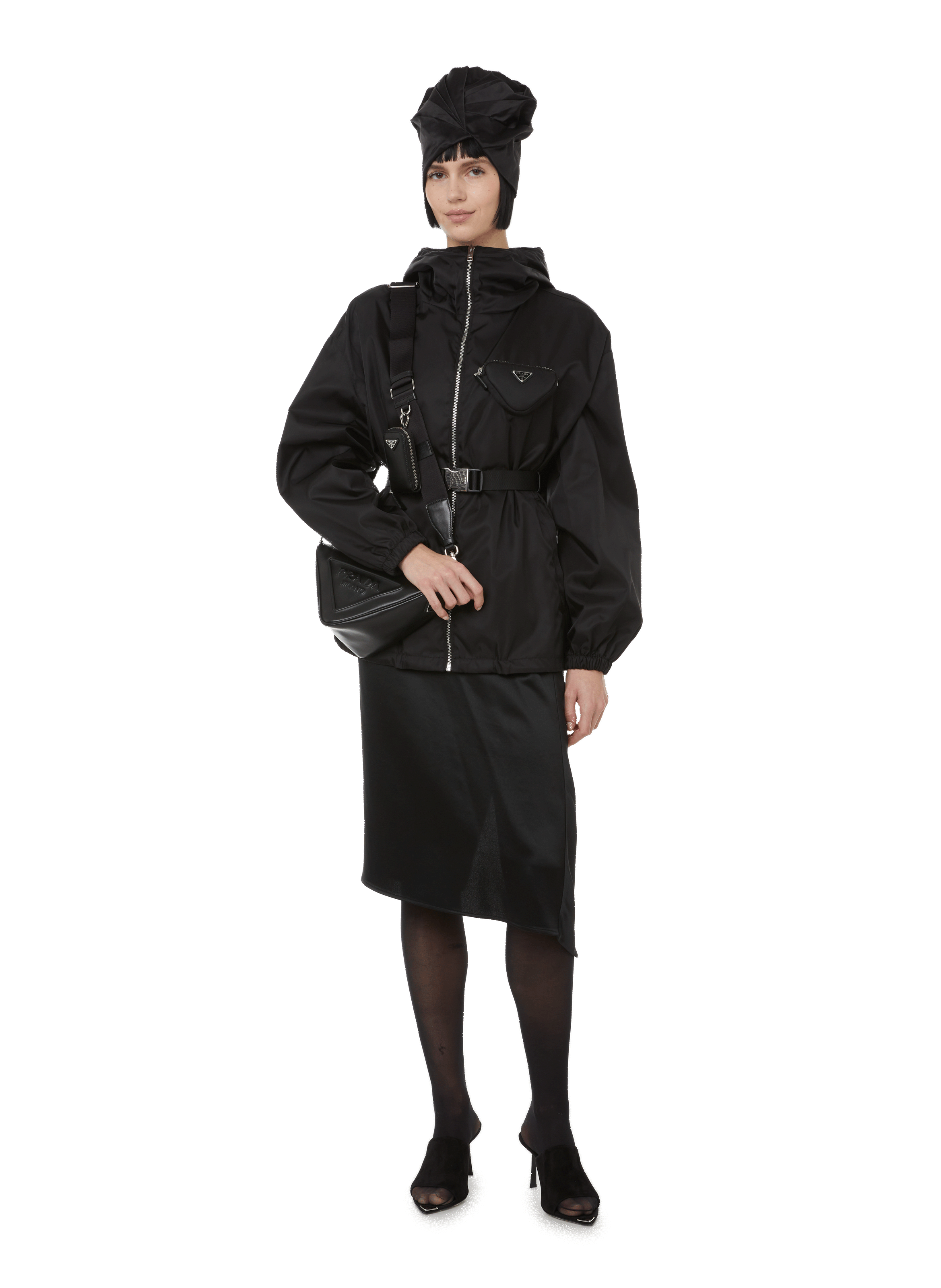 CHAPEAU TURBAN EN SOIE - PRADA pour FEMME | Printemps.com