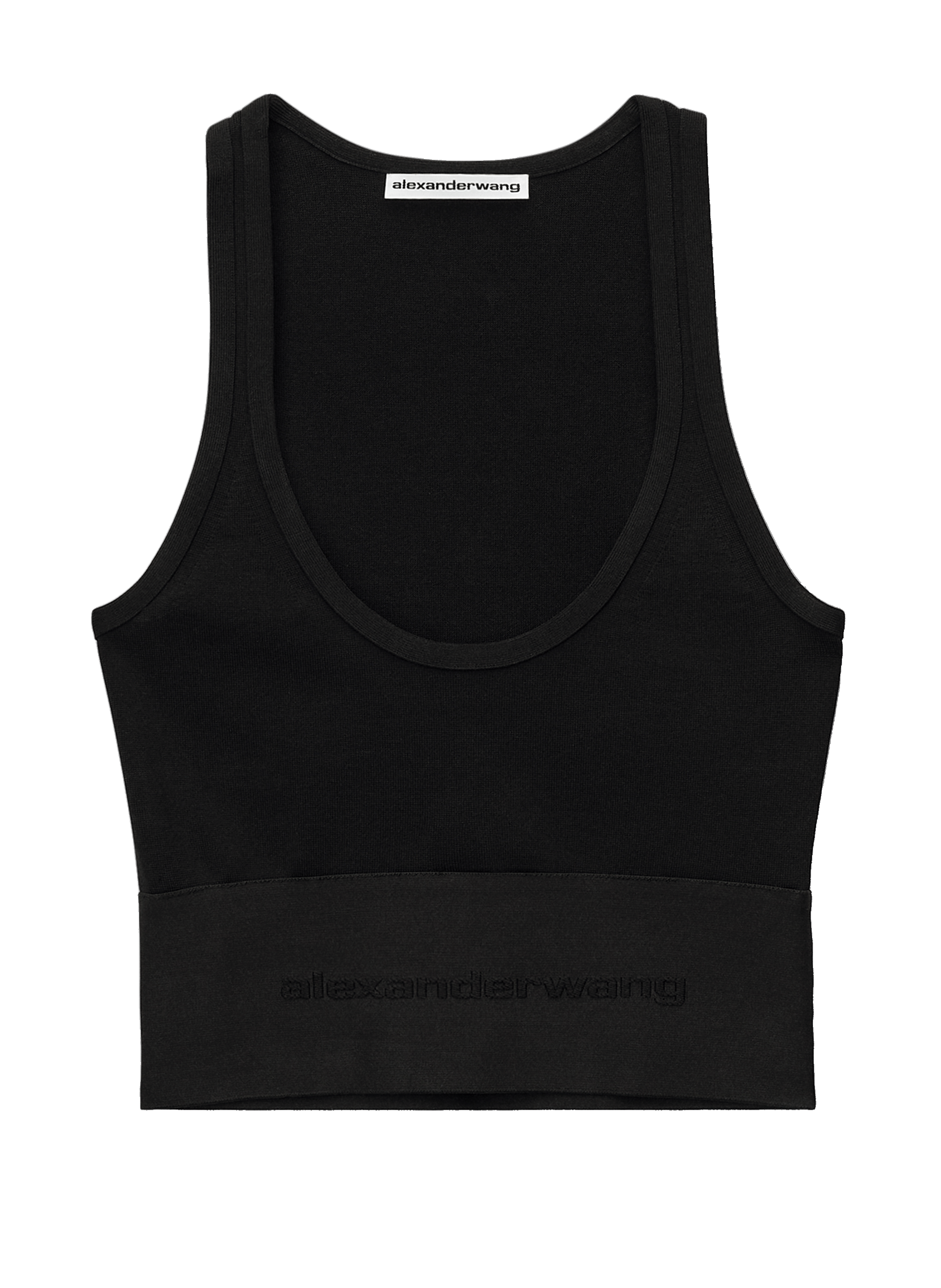 LOGO BRA TOP - ALEXANDER WANG for WOMEN | Printemps.com