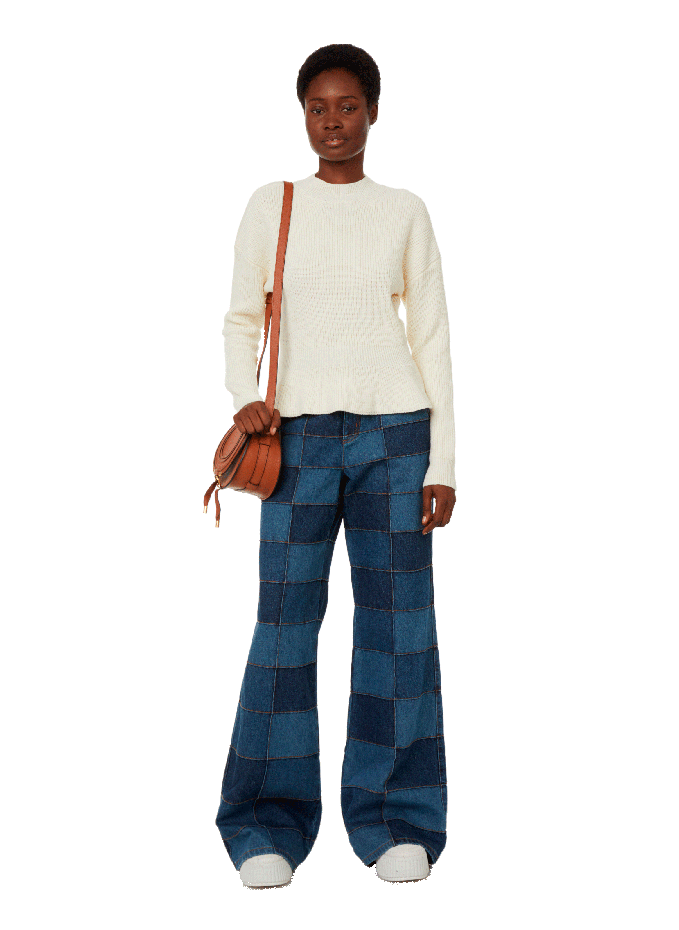 PULL CINTRé EN LAINE - CHLOé pour FEMME | Printemps.com
