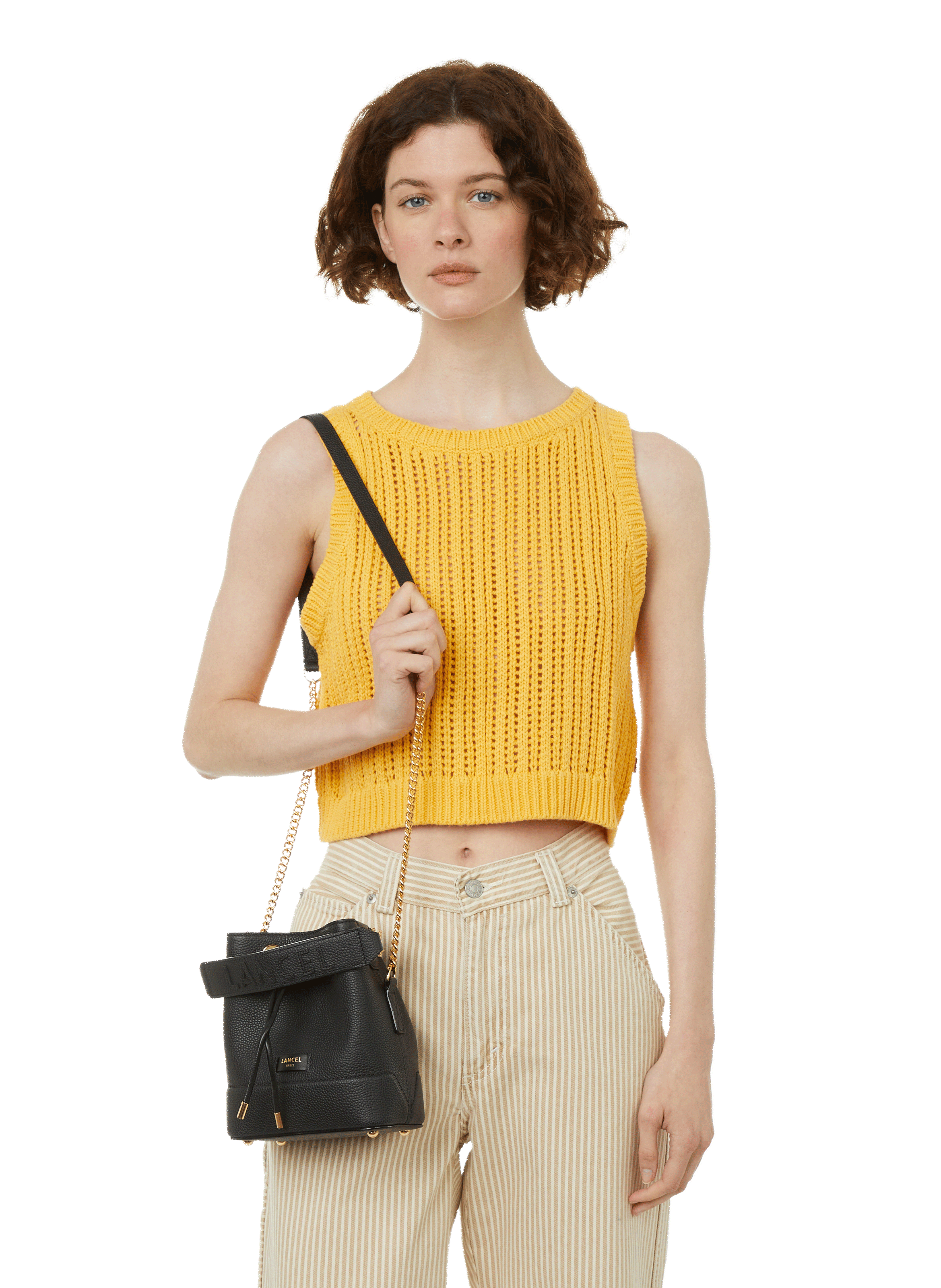 Mini Sac Seau Ninon En Cuir - Lancel Femme | Printemps.com