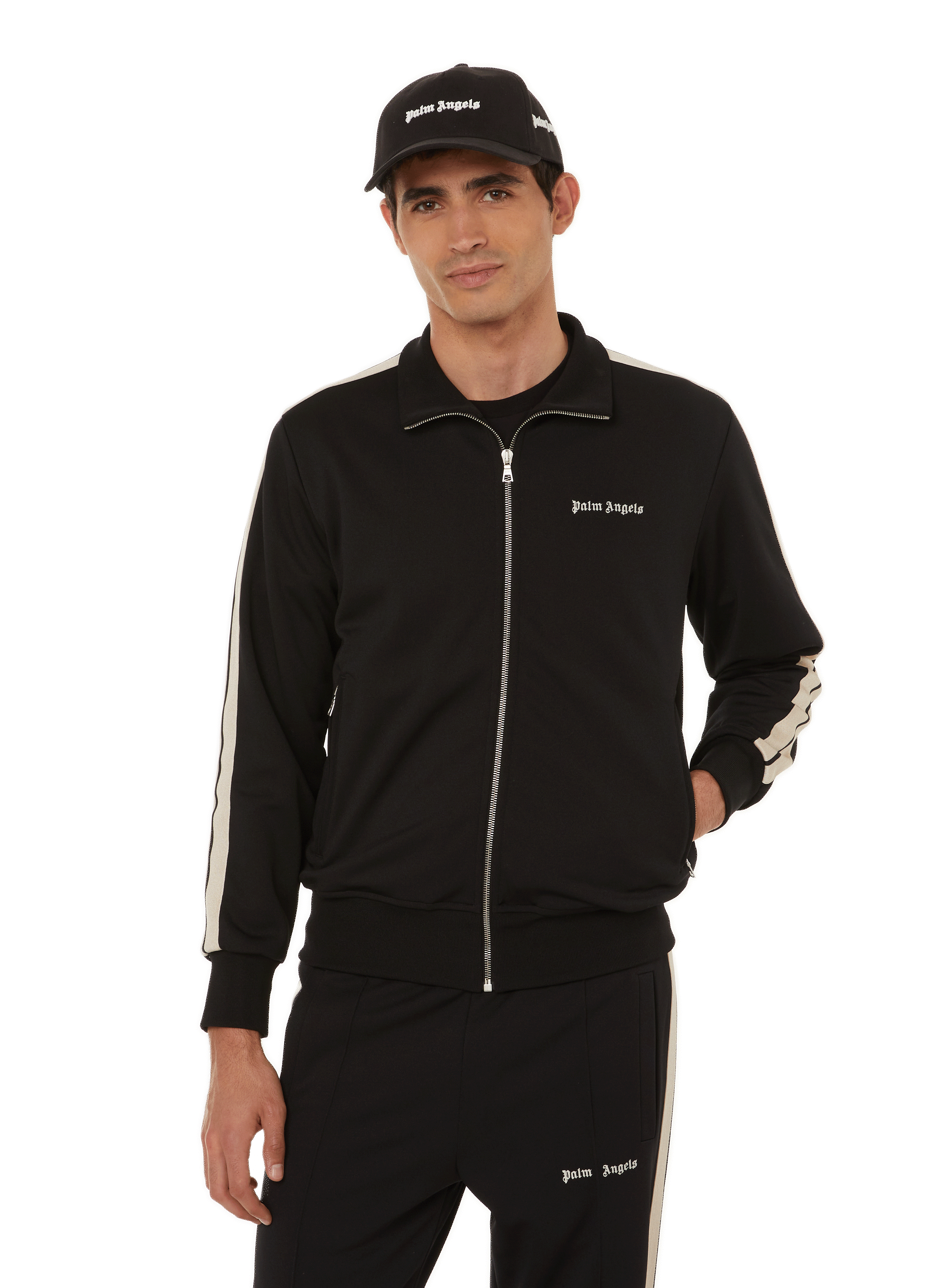 TRACKSUIT JACKET - PALM ANGELS for MEN | Printemps.com