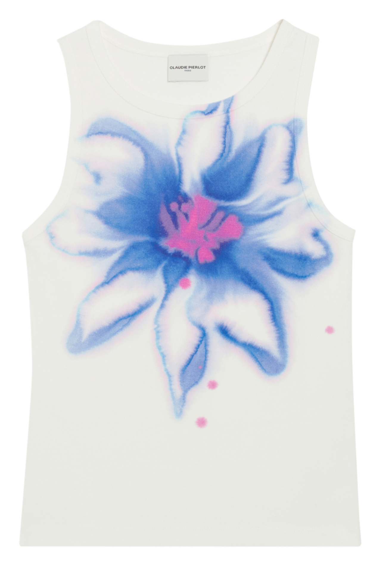 DéBARDEUR MOULANT COL ROND EN COTON - CLAUDIE PIERLOT pour FEMME ...