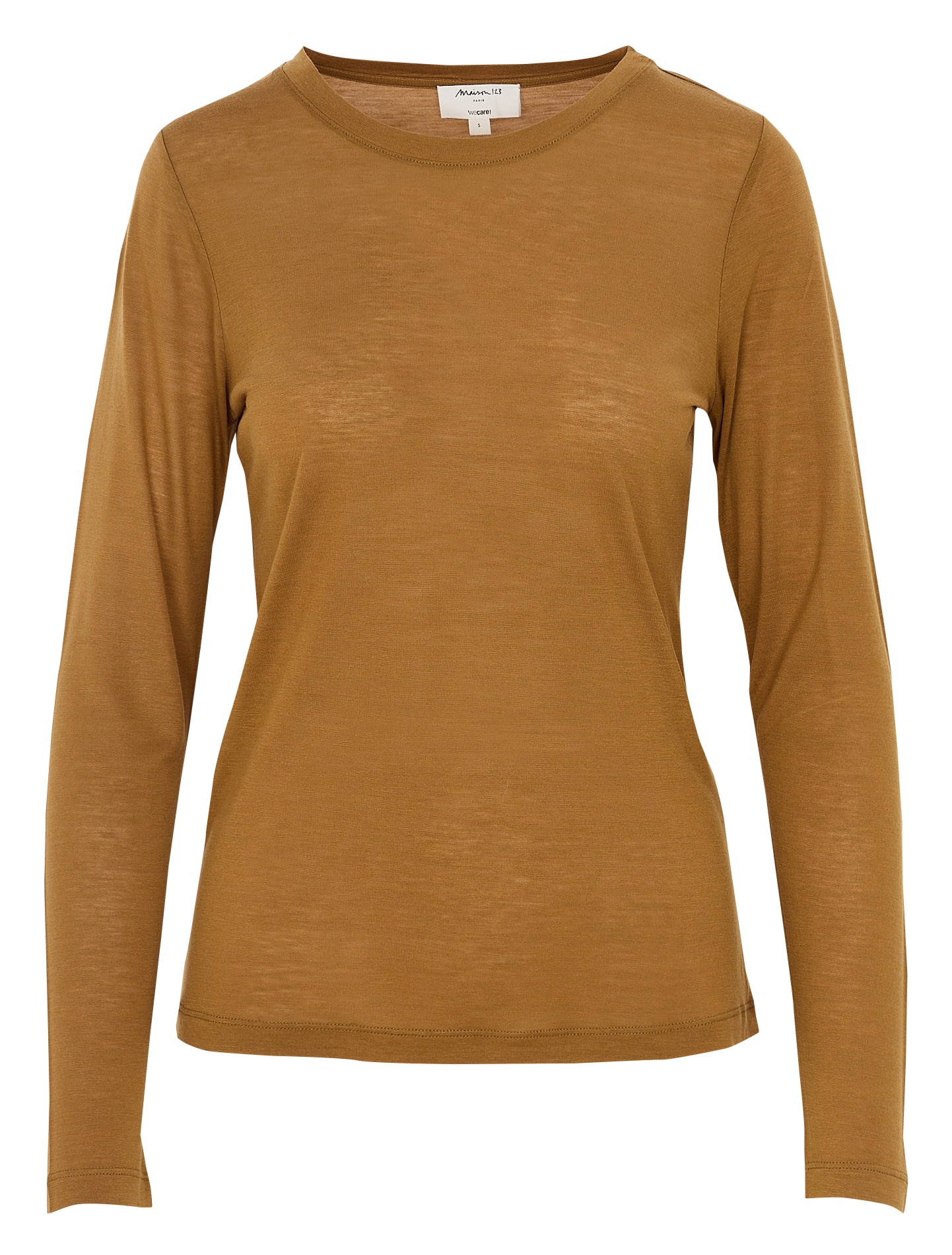 Tee-Shirt moulant col rond louisiane Vert Maison 123 - Femme ...