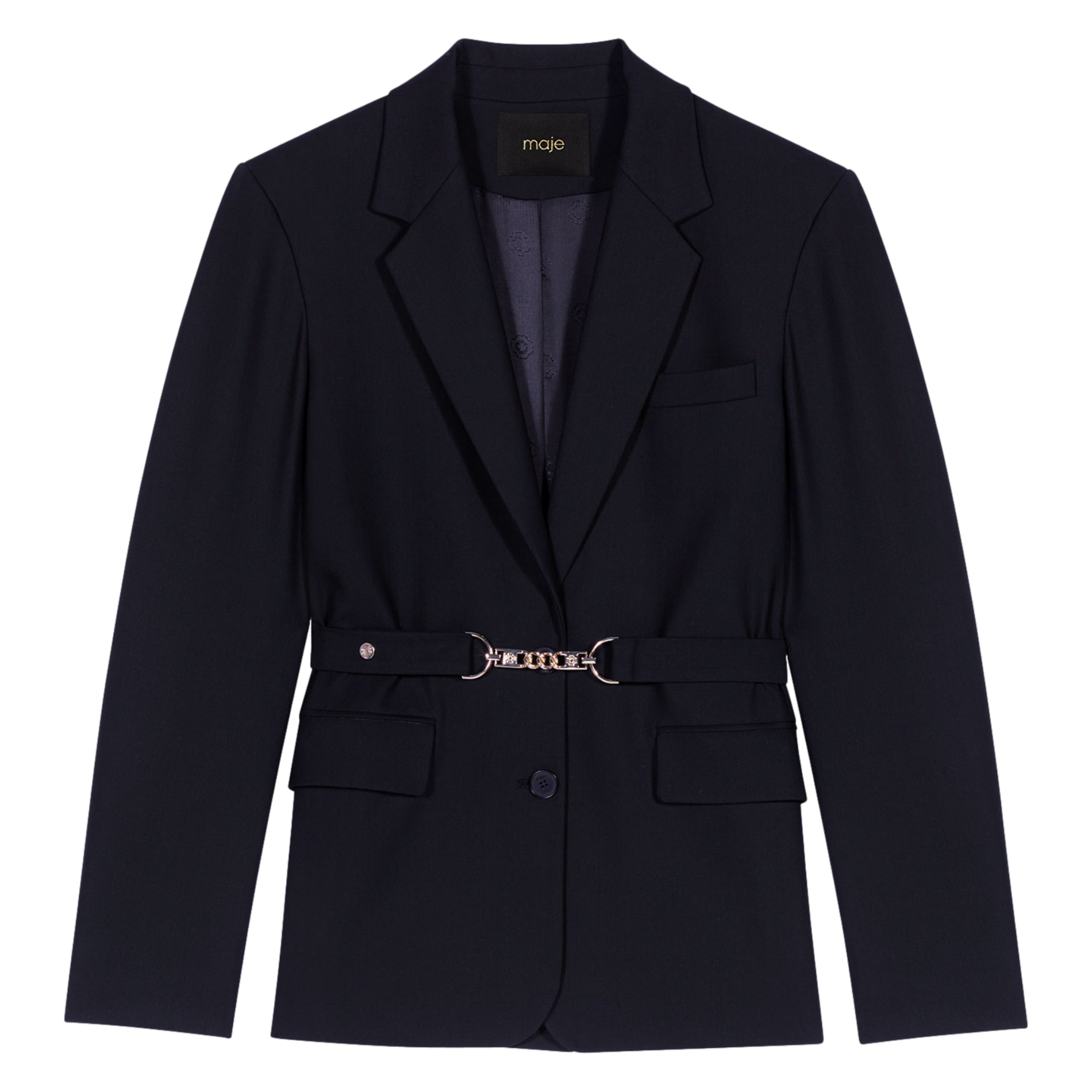 Veste Tailleur Droite - Maje Femme | Printemps.com