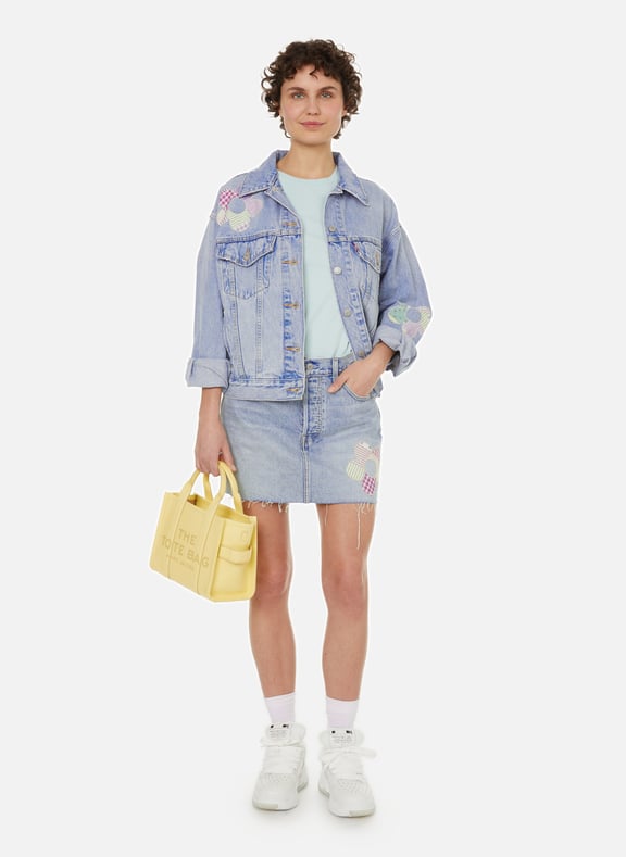 Jupe Courte En Jean Levis Pour Femme