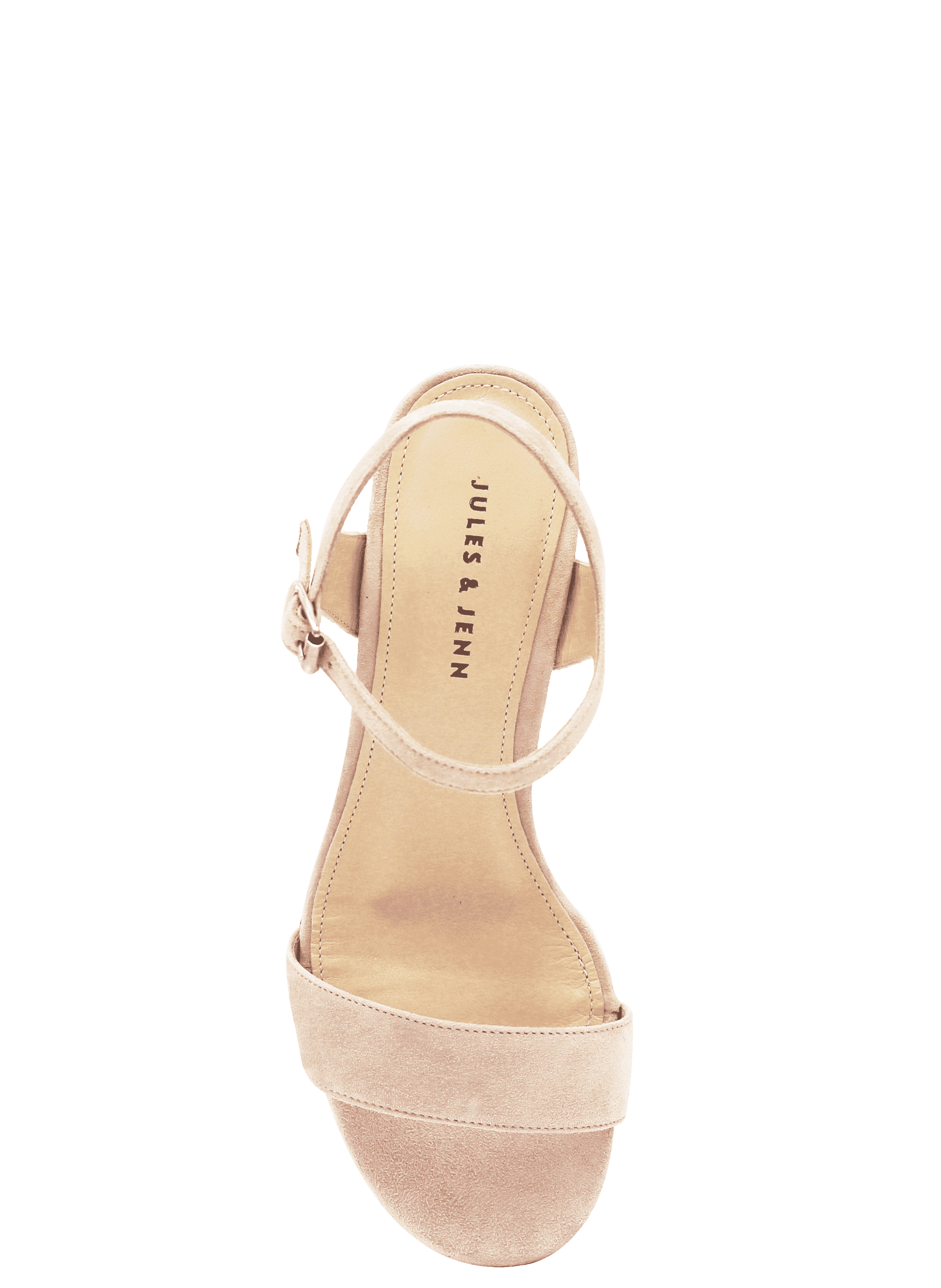 SANDALES À TALON EN CUIR DAIM - JULES & JENN pour FEMME | Printemps.com