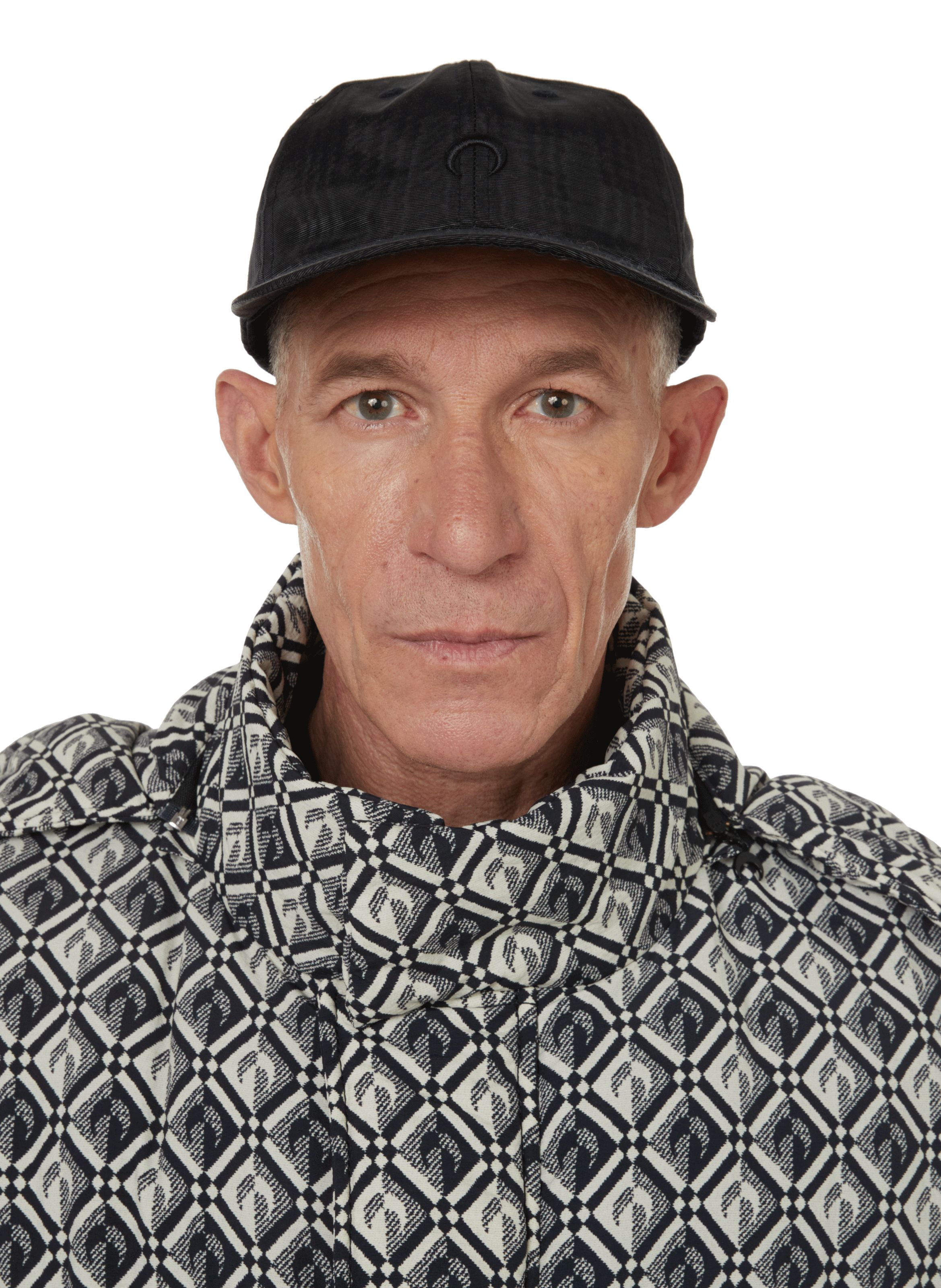 MOIRE BASEBALL CAP - MARINE SERRE for MEN | Printemps.com