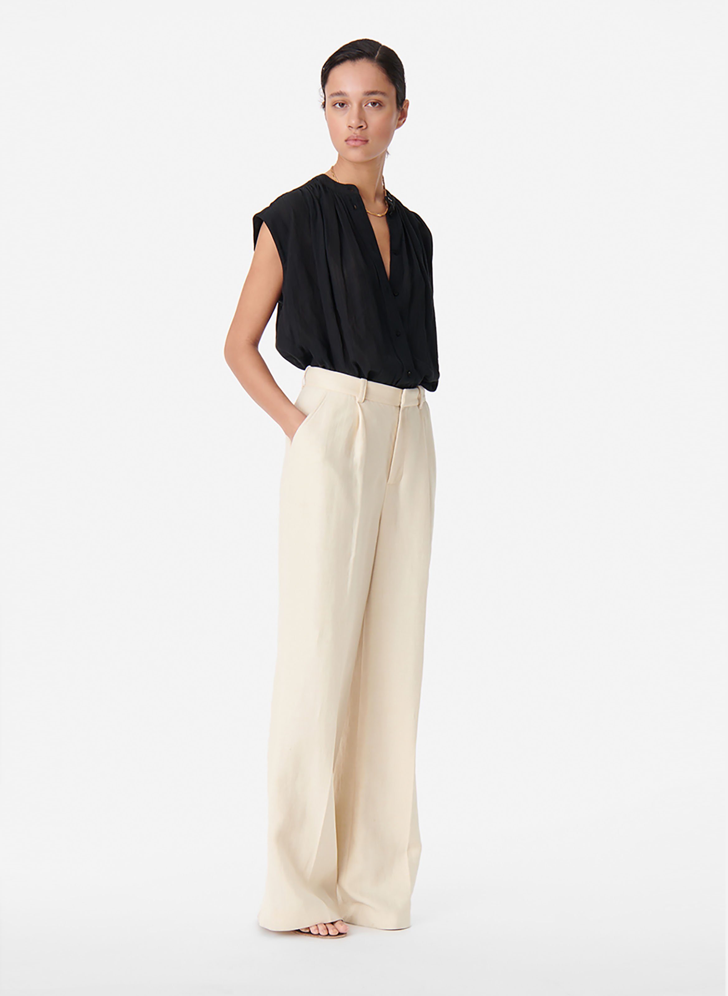 PANTALON CYRANO - VANESSA BRUNO pour FEMME | Printemps.com
