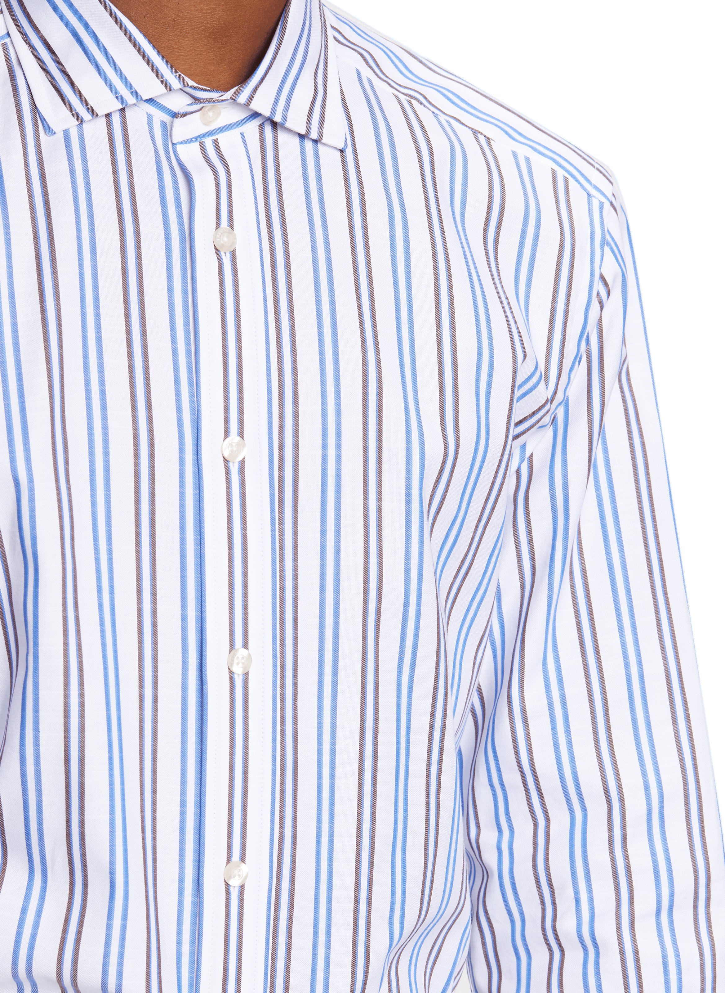 Chemise Rayée - Faconnable Homme | Printemps.com