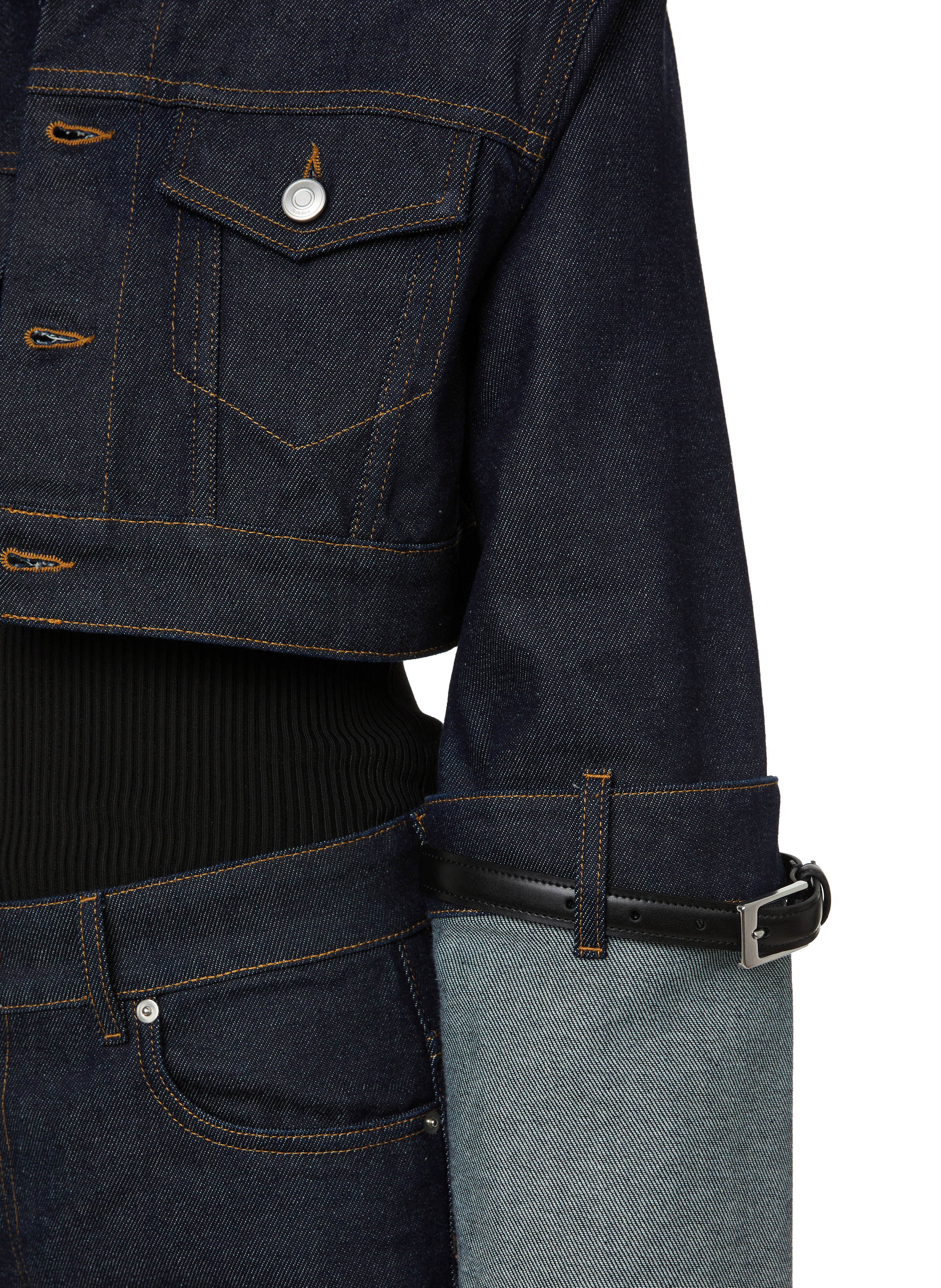 CROPPED DENIM JACKET - COPERNI for WOMEN | Printemps.com