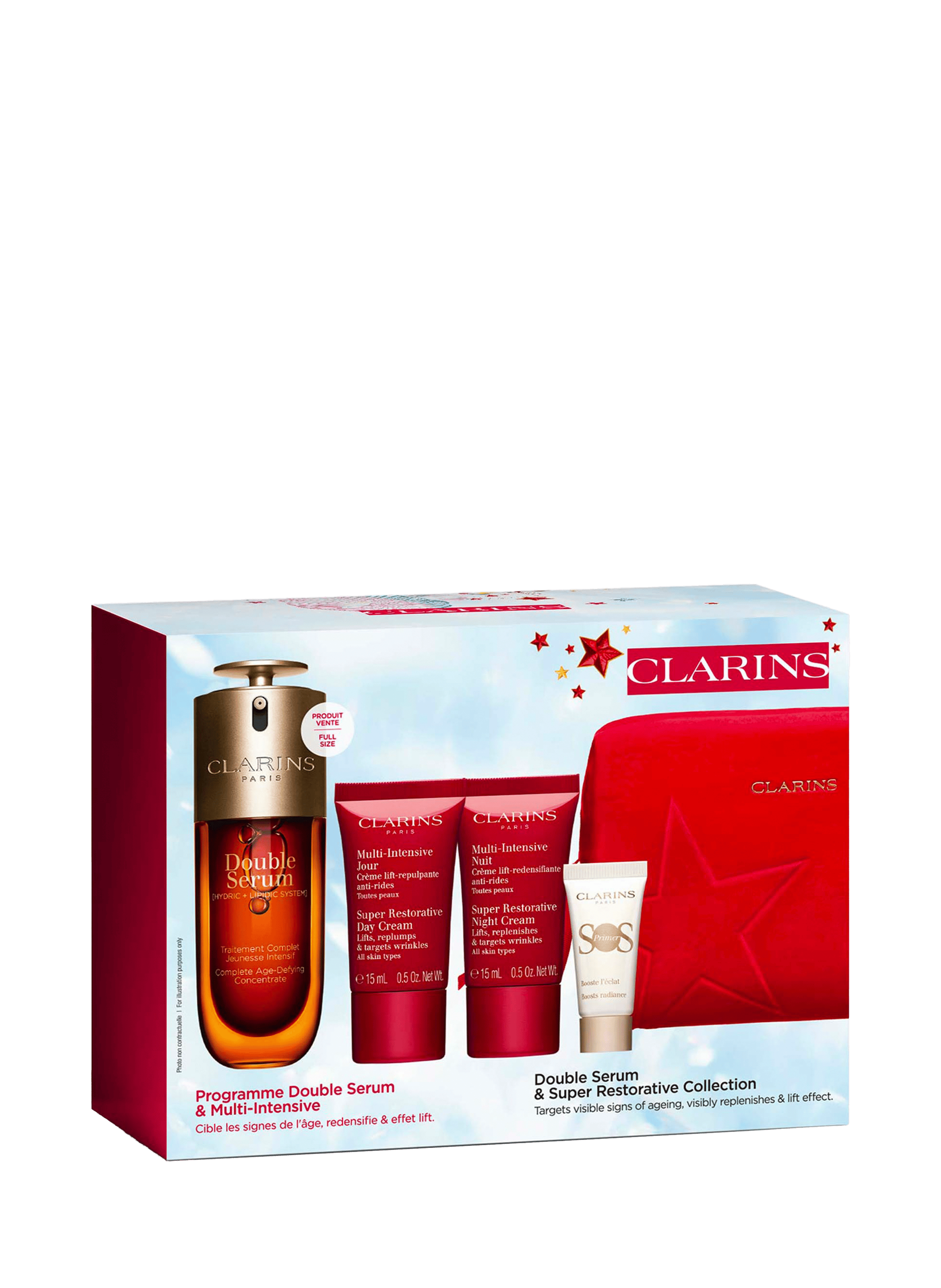 DOUBLE SERUM MULTI-INTENSIVE GIFT SET - CHRISTMAS GIFT SET - CLARINS ...