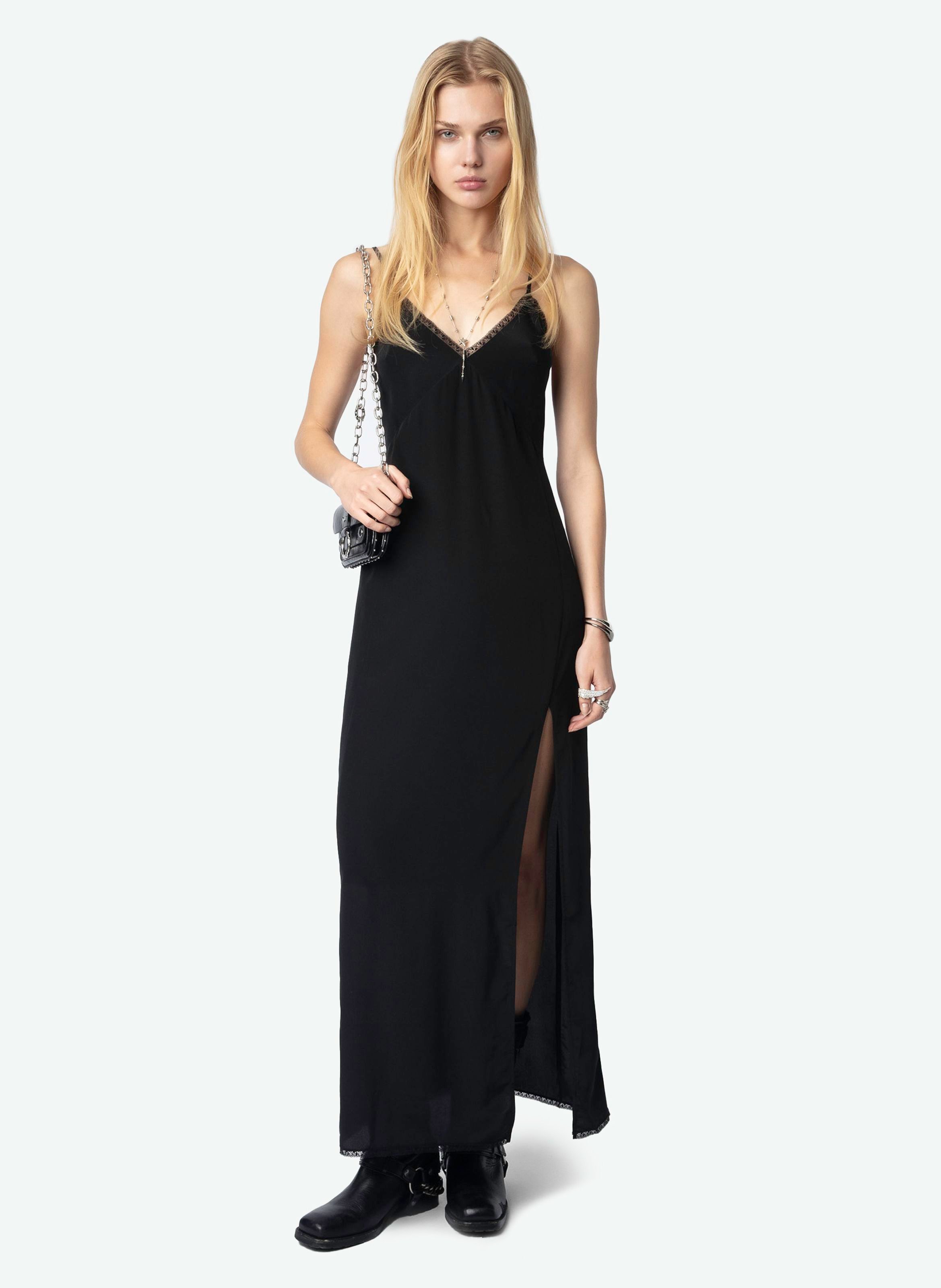 Robe Longue En Soie Ramelil - Zadig&voltaire Femme | Printemps.com
